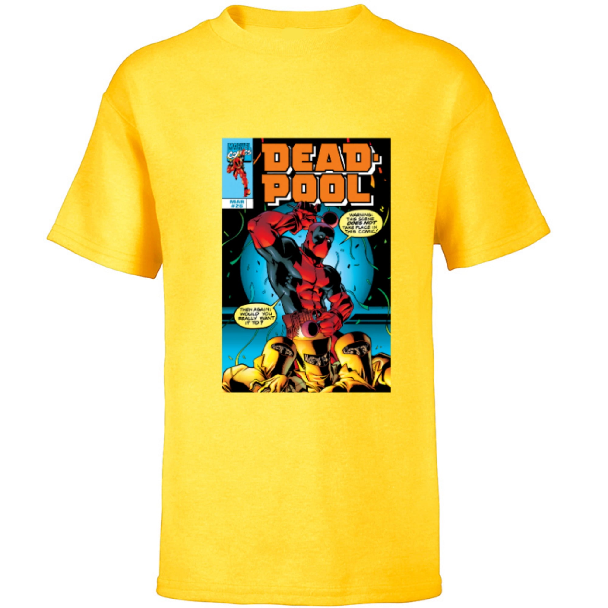 Marvel Deadpool #26 AIM Drums 1999 Classic Comic Cover - Short Sleeve T ...