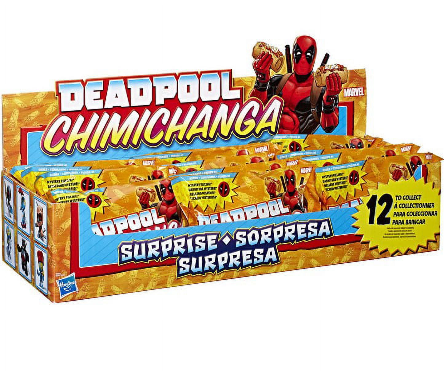 Marvel Deadpool Chimi Mystery Box [12 Packs] - Walmart.com