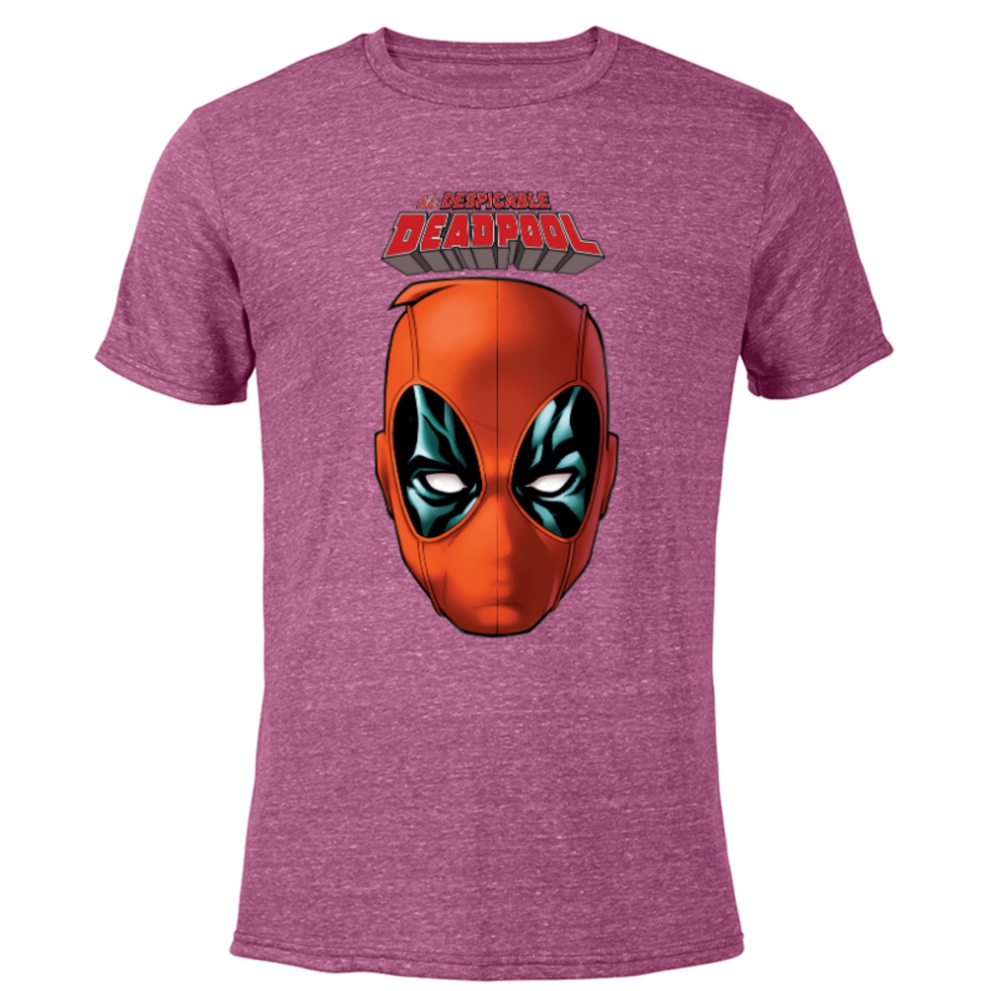 Marvel Deadpool Comic The Despicable Deadpool Face & Logo - Short ...