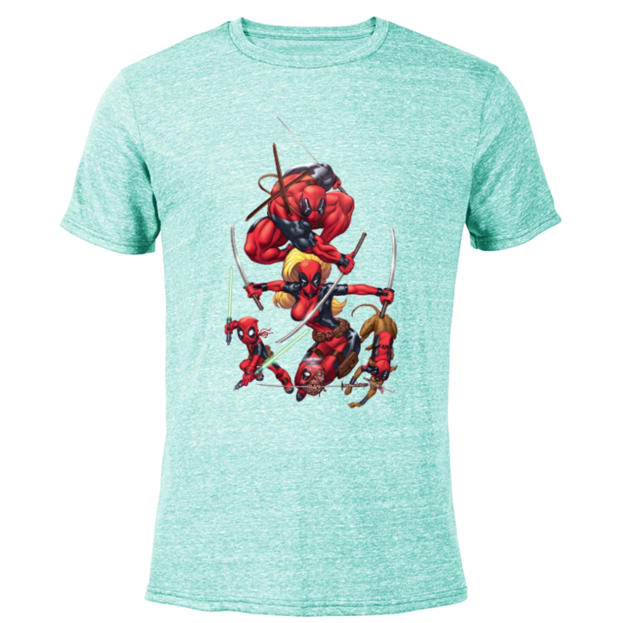 Marvel Deadpool Corps Lady Deadpool Kidpool Headpool Dogpool - Short ...