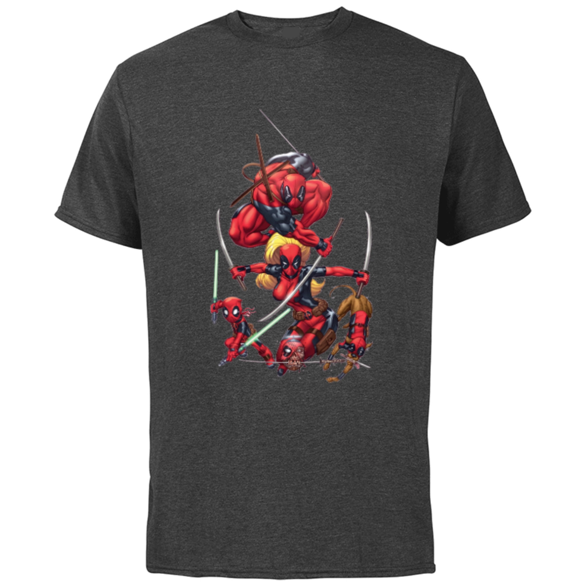 Marvel Deadpool Corps Lady Deadpool Kidpool Headpool Dogpool - Short ...