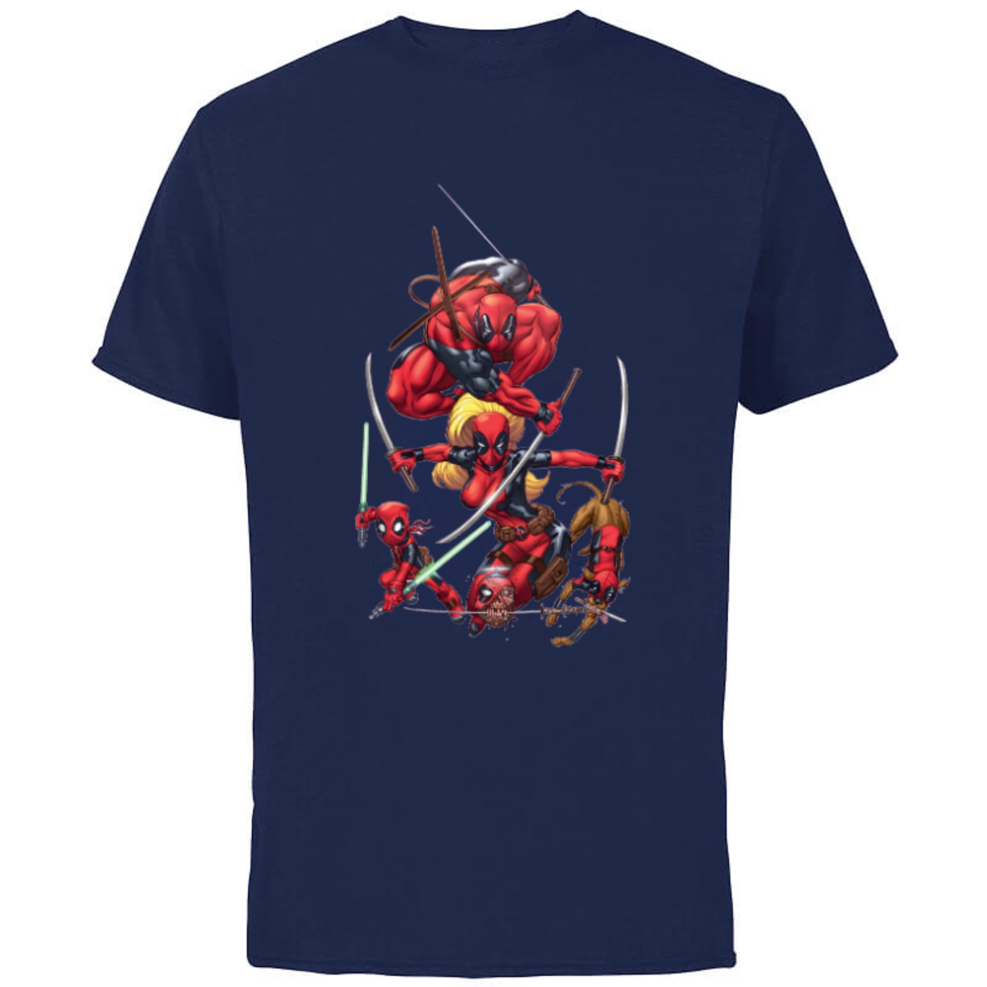 Marvel Deadpool Corps Lady Deadpool Kidpool Headpool Dogpool - Short ...