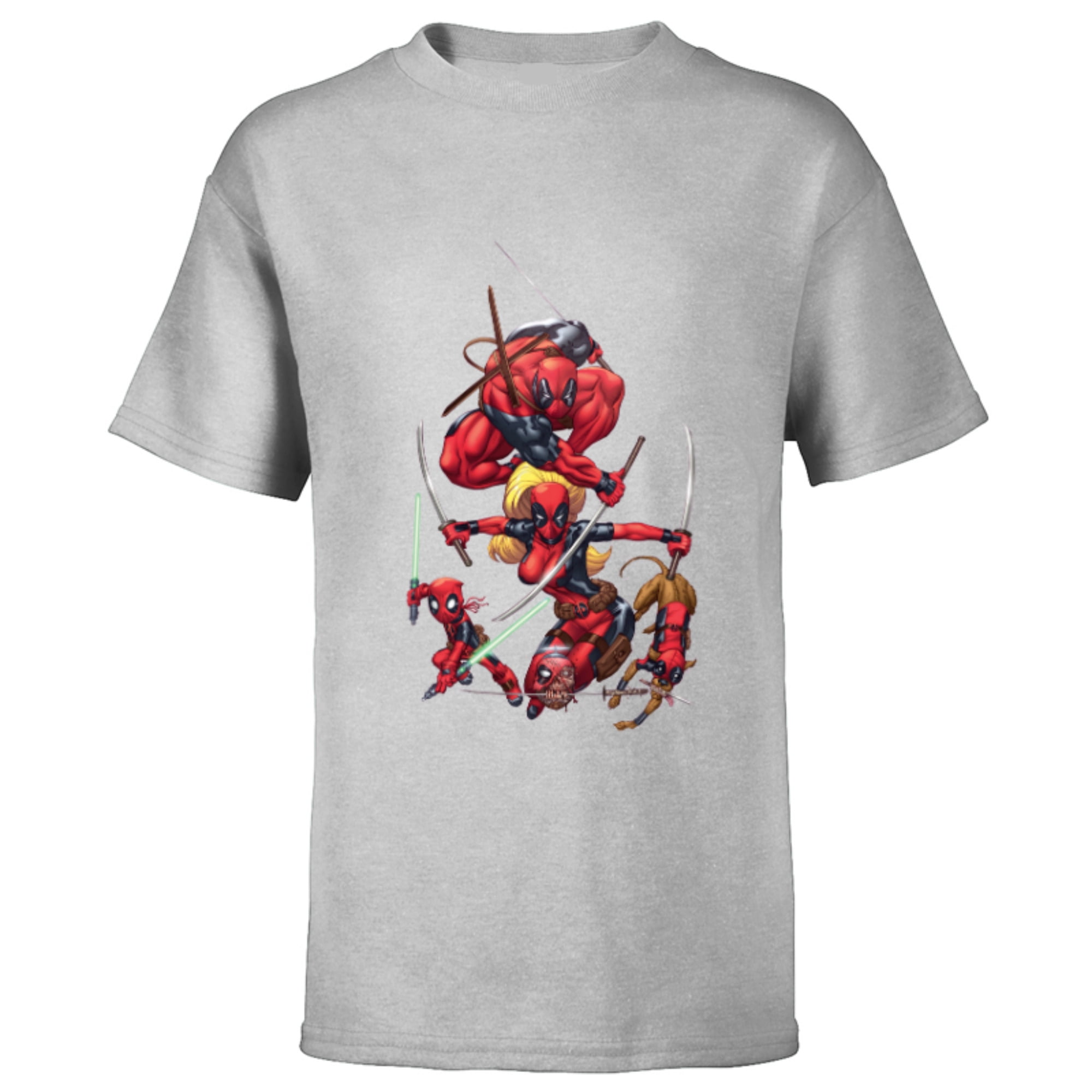 Marvel Deadpool Corps Lady Deadpool Kidpool Headpool Dogpool - Short ...