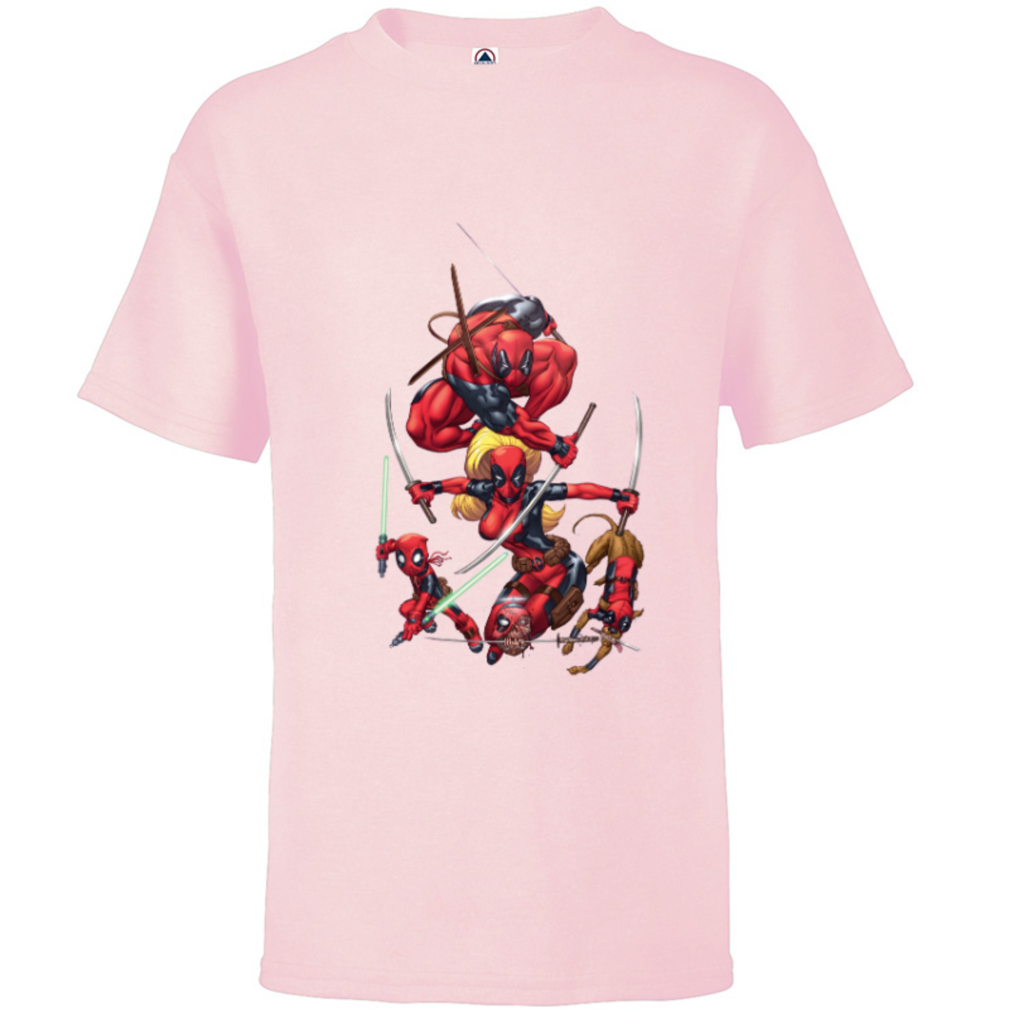 Marvel Deadpool Corps Lady Deadpool Kidpool Headpool Dogpool - Short ...