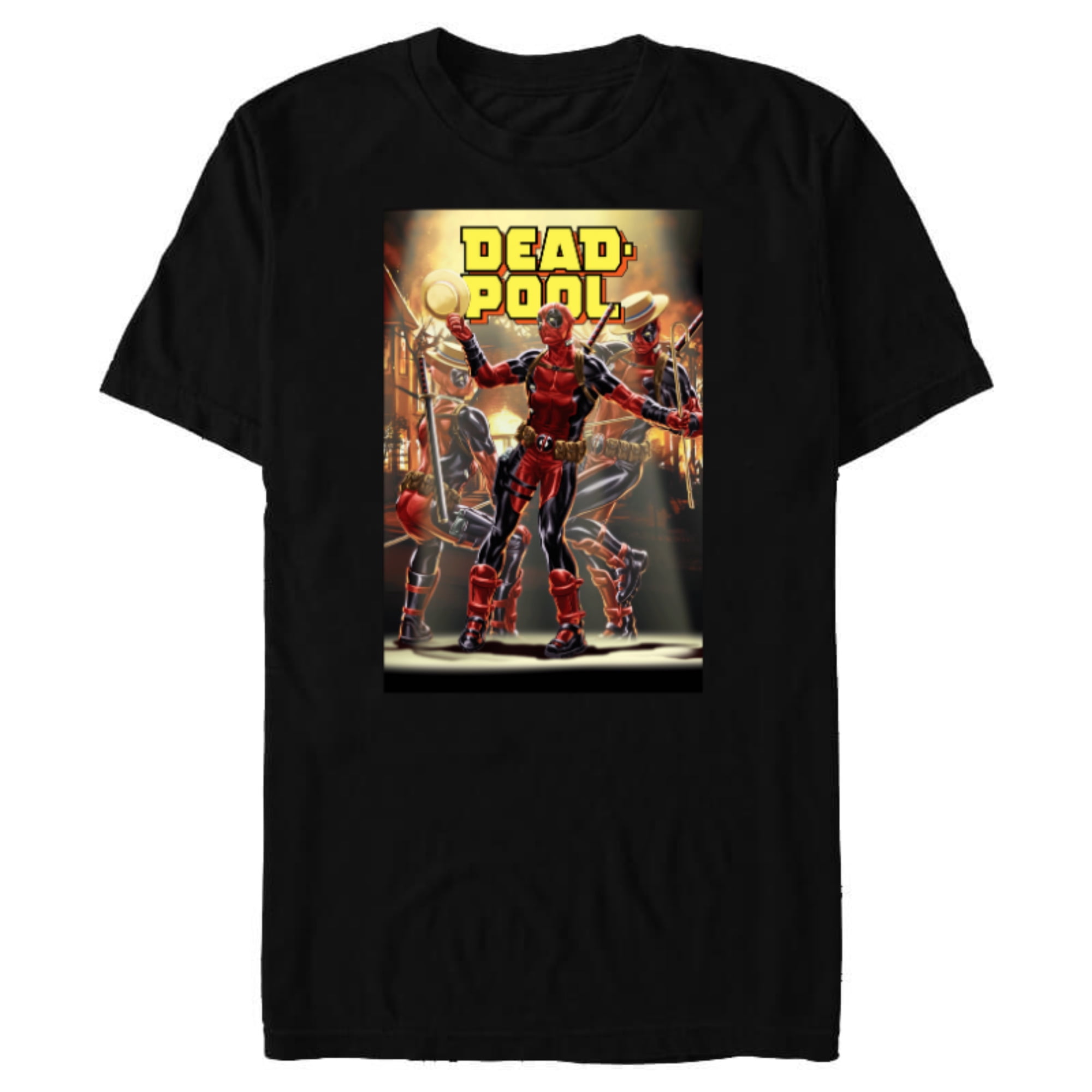 Marvel Deadpool Dashingly Dancing Deadpool Comic Cover Art - Short ...