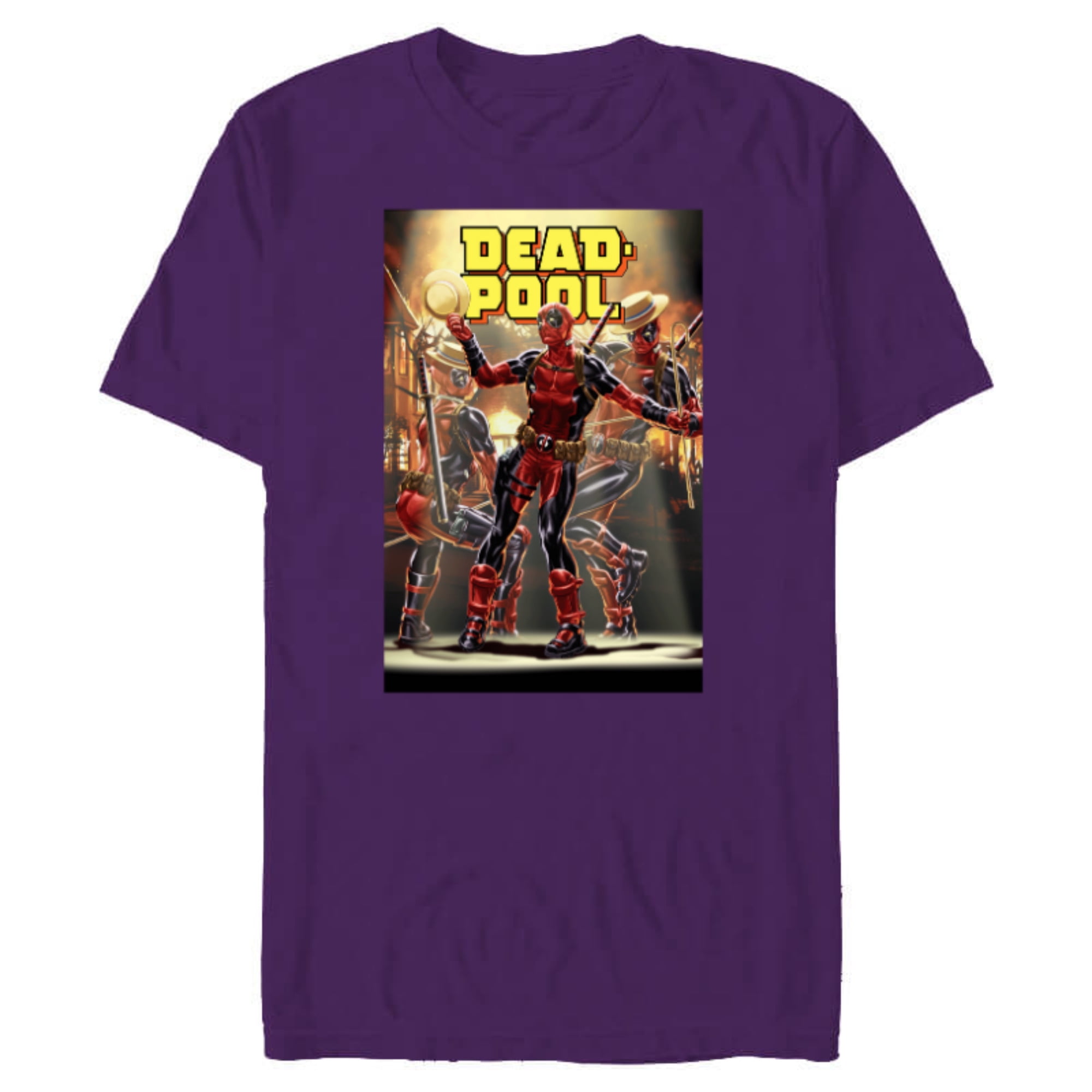 Marvel Deadpool Dashingly Dancing Deadpool Comic Cover Art - Short ...
