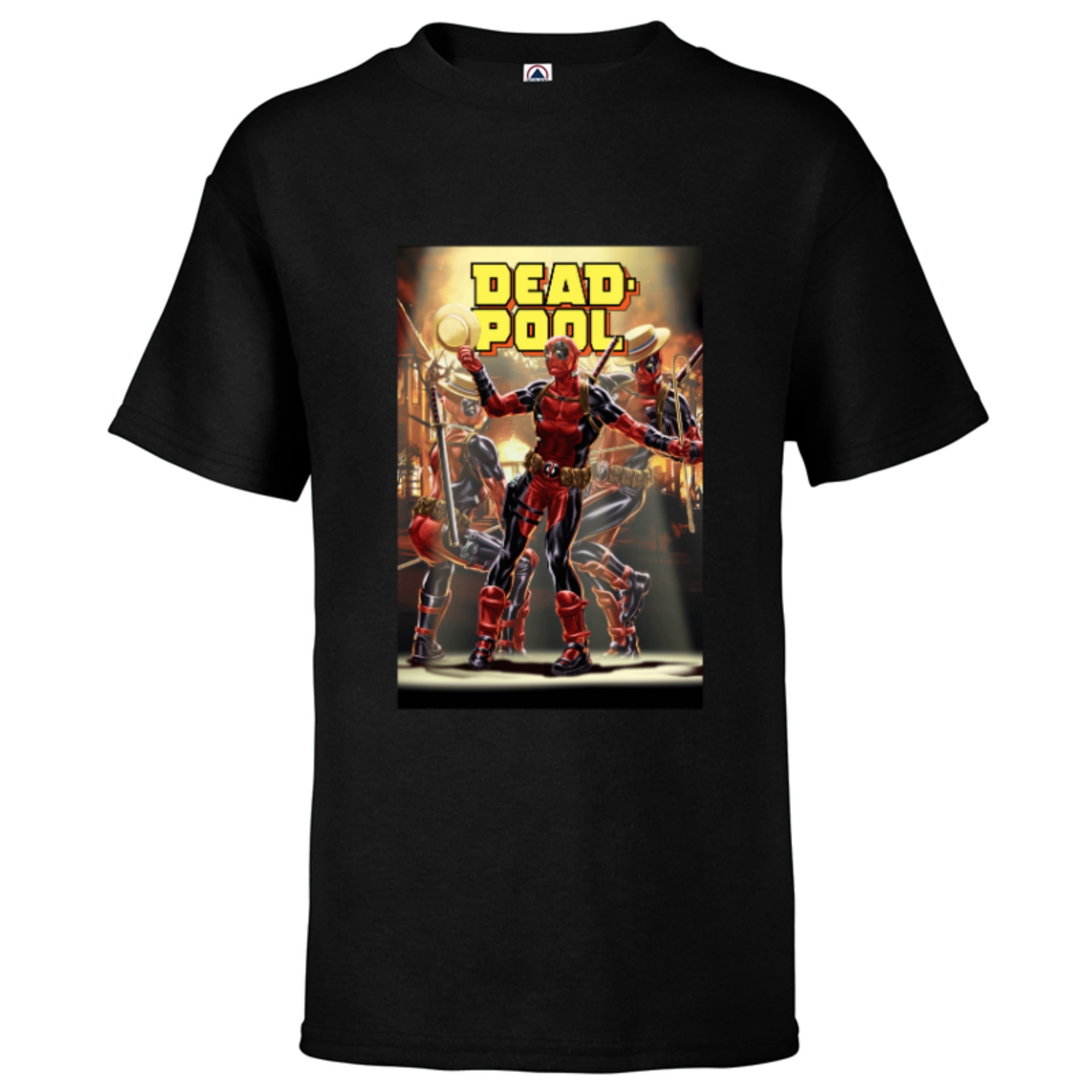 Marvel Deadpool Dashingly Dancing Deadpool Comic Cover Art - Short ...