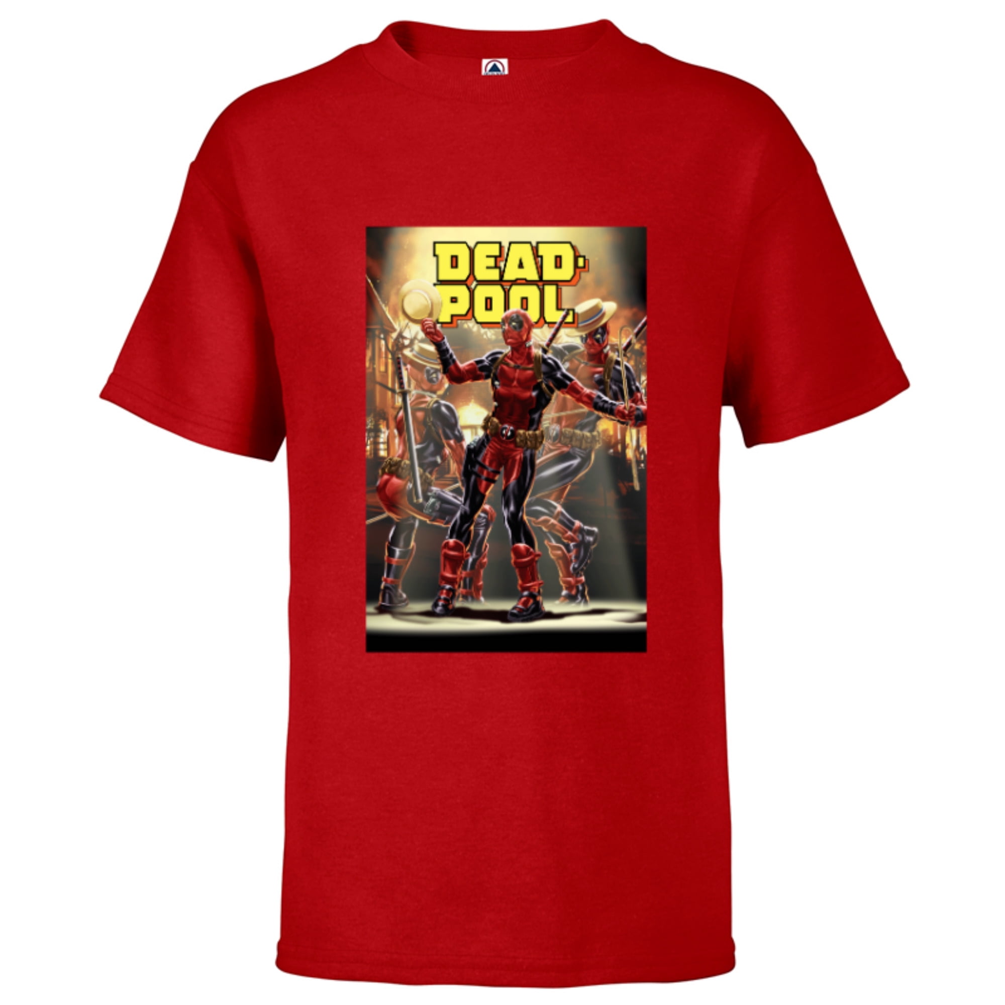 Marvel Deadpool Dashingly Dancing Deadpool Comic Cover Art - Short ...