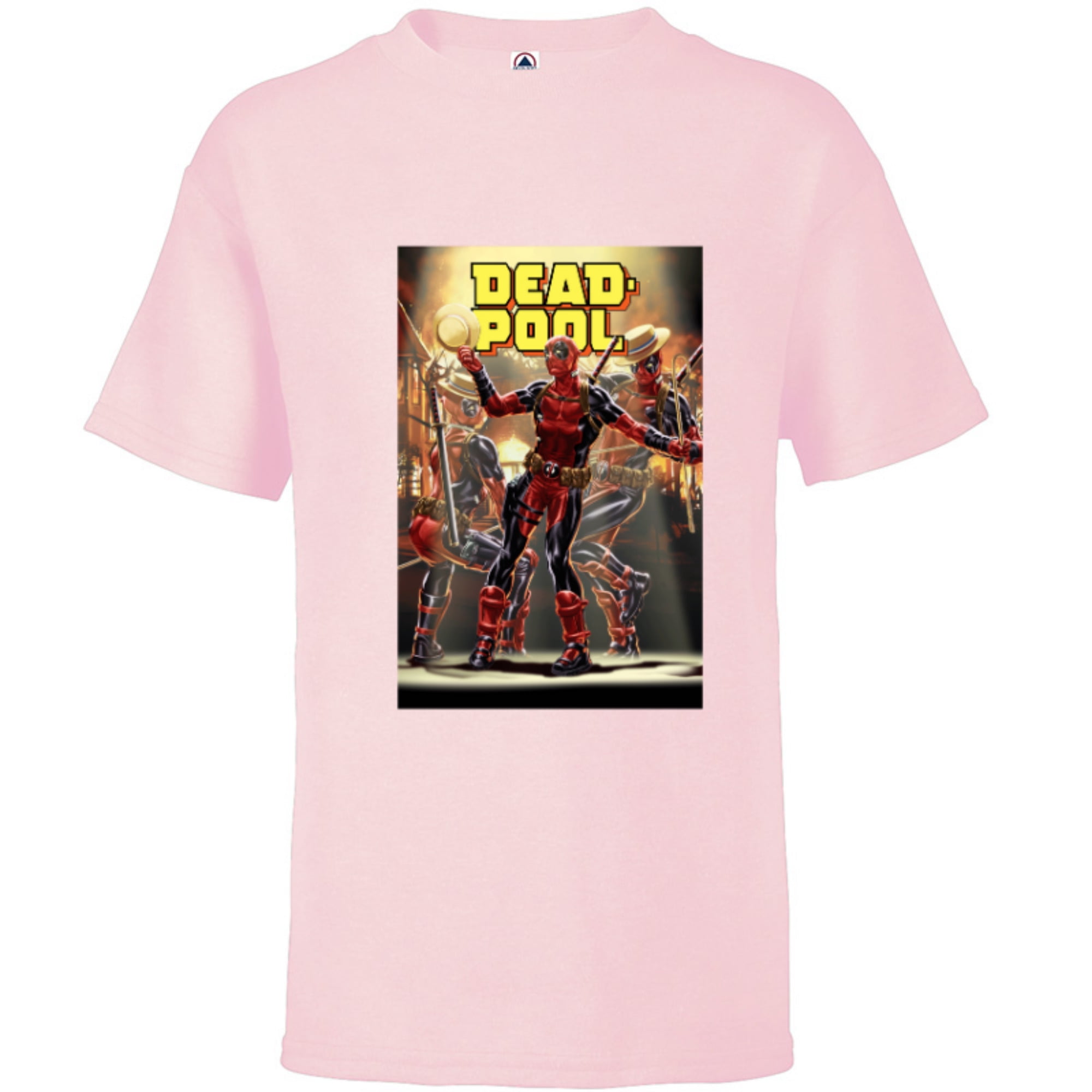Marvel Deadpool Dashingly Dancing Deadpool Comic Cover Art - Short ...