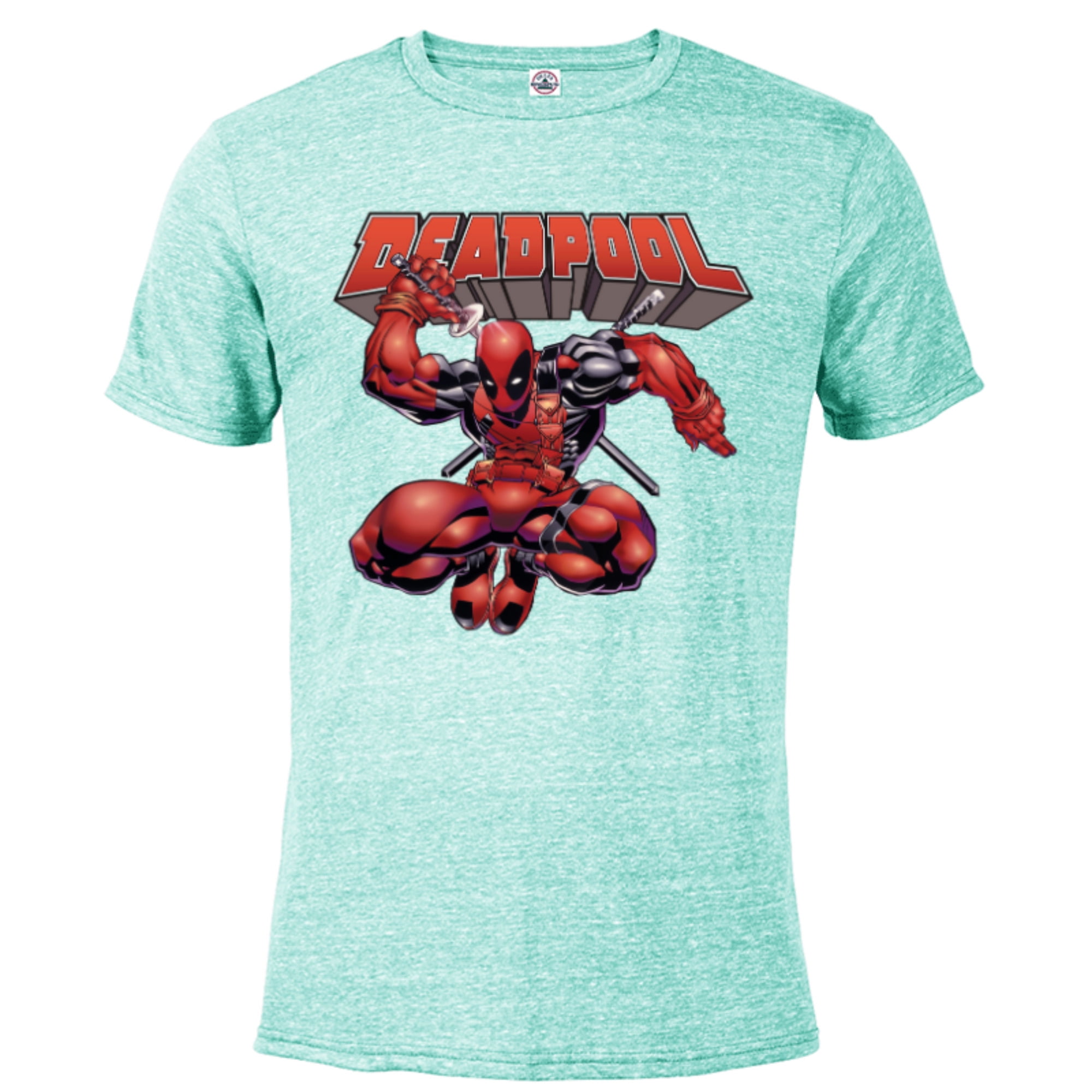 Marvel Deadpool Drawing Sword Action Pose Comic Cover Art - Short ...