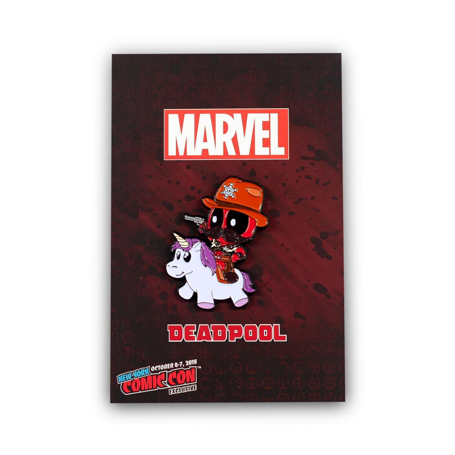 Marvel Deadpool Enamel Collector Pin | Official Sheriff Deadpool ...
