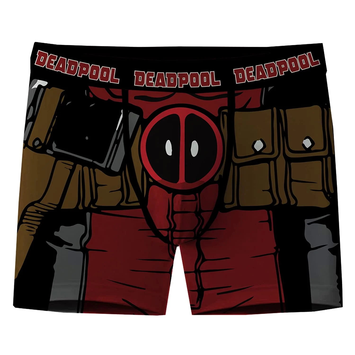 Marvel Deadpool Gift for Men Adult Graphic Brief Underwear for Men ...