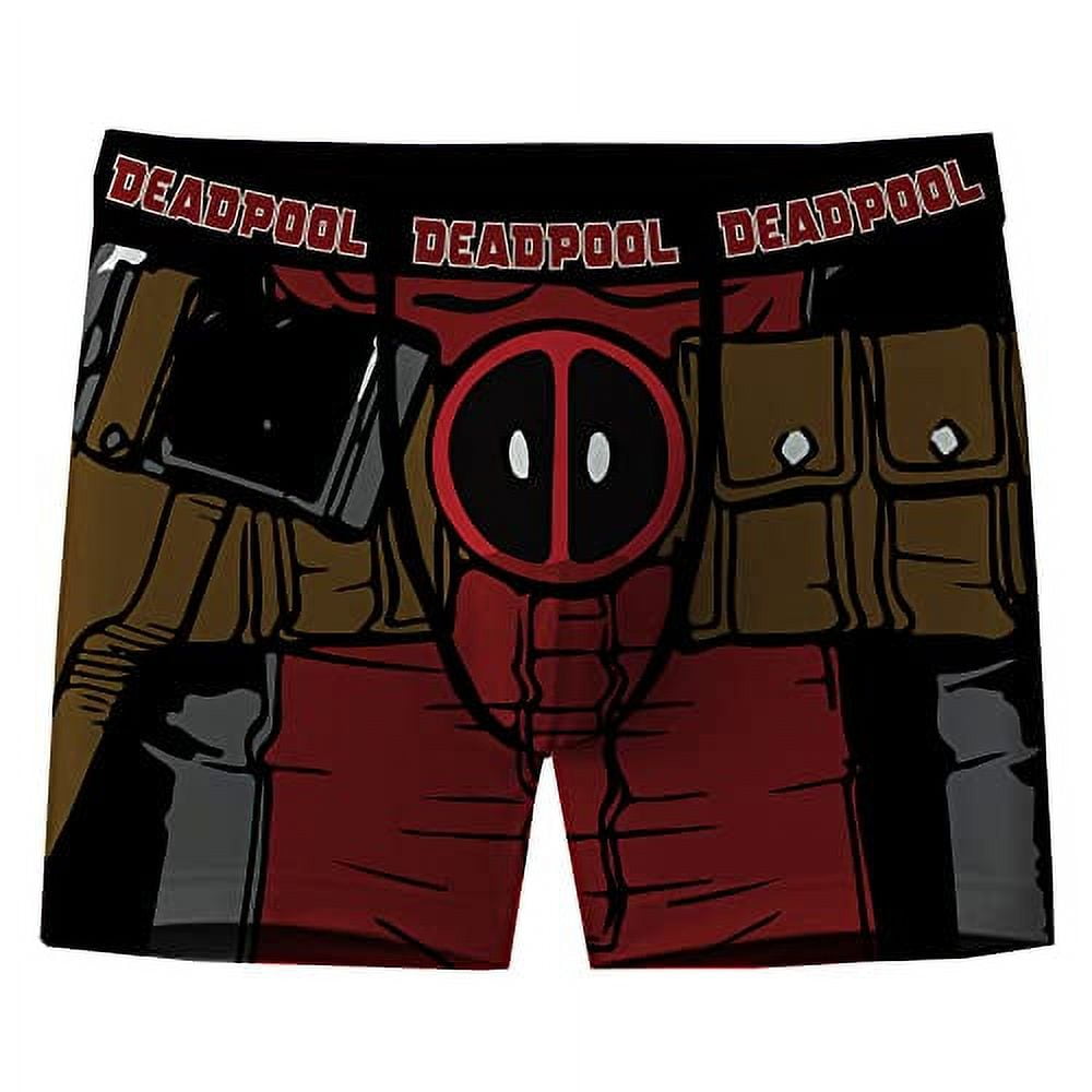 Marvel Deadpool Gift for Men Adult Graphic Brief Underwear for Men ...