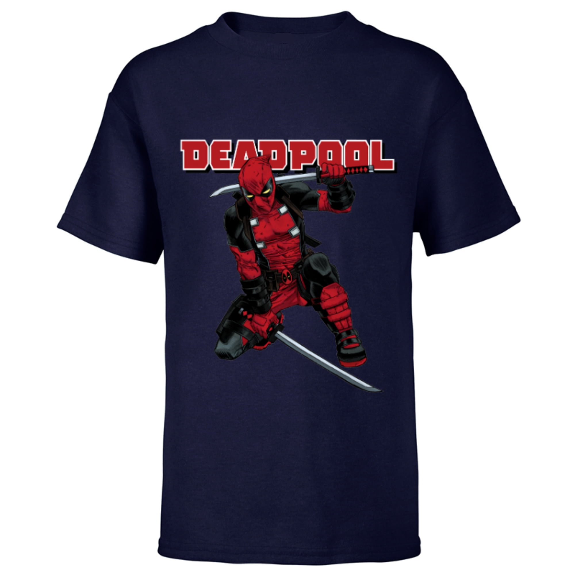 Marvel Deadpool Katana Pose Mercs for Money Comic Cover Art - Short ...