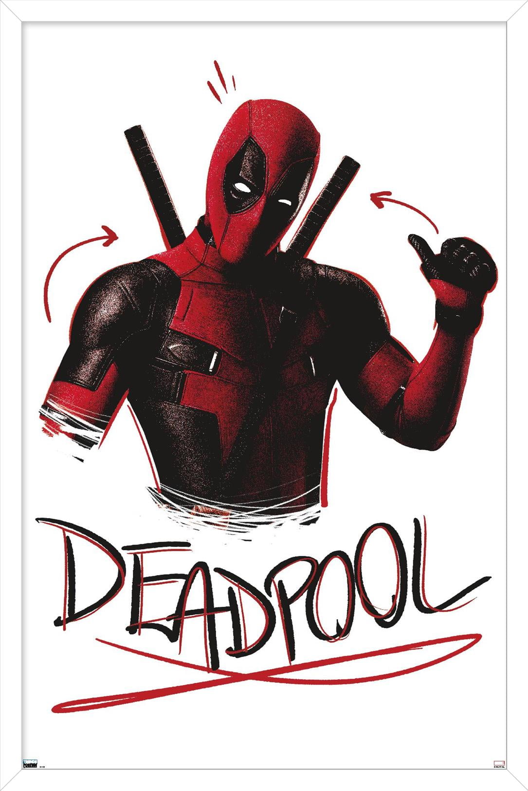 Marvel Deadpool Legacy - Thumbs up Wall Poster, 14.725" x 22.375 ...