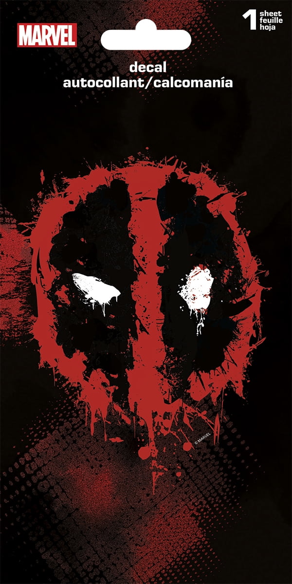 Marvel - Deadpool - Logo 4 Color Decal - 4 x 8 - Walmart.com