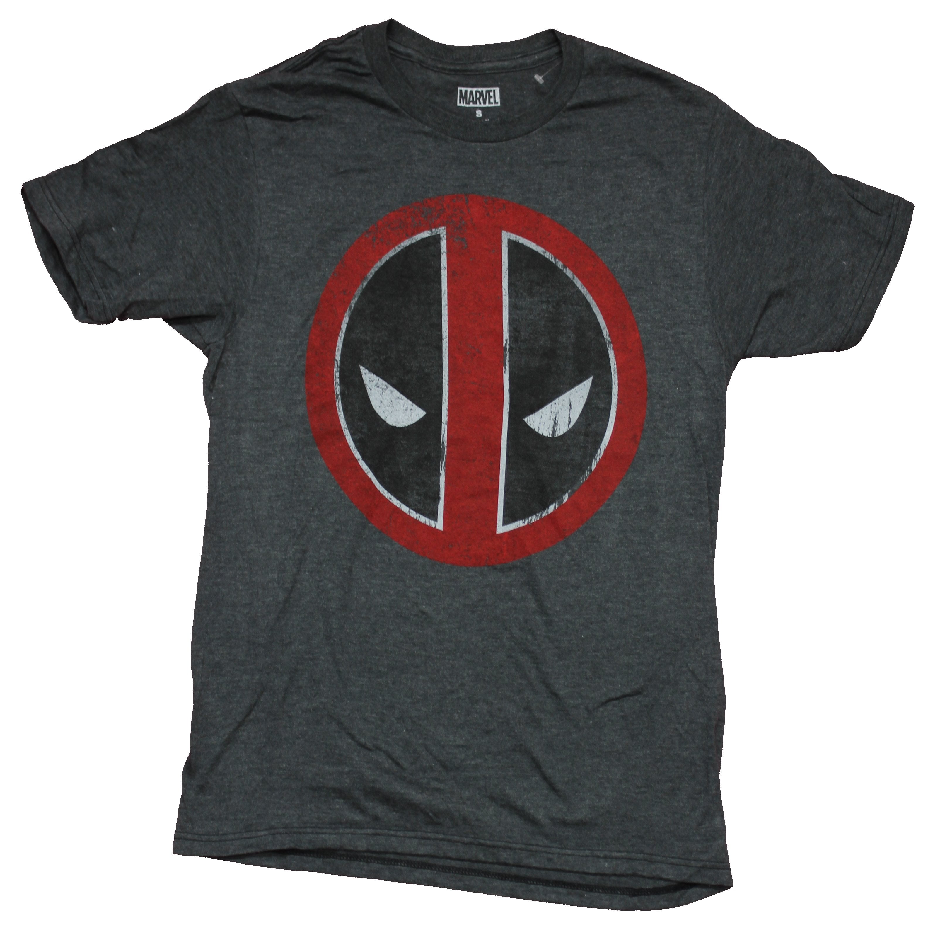Marvel Deadpool Mens' Distressed Logo T-Shirt (Small) - Walmart.com