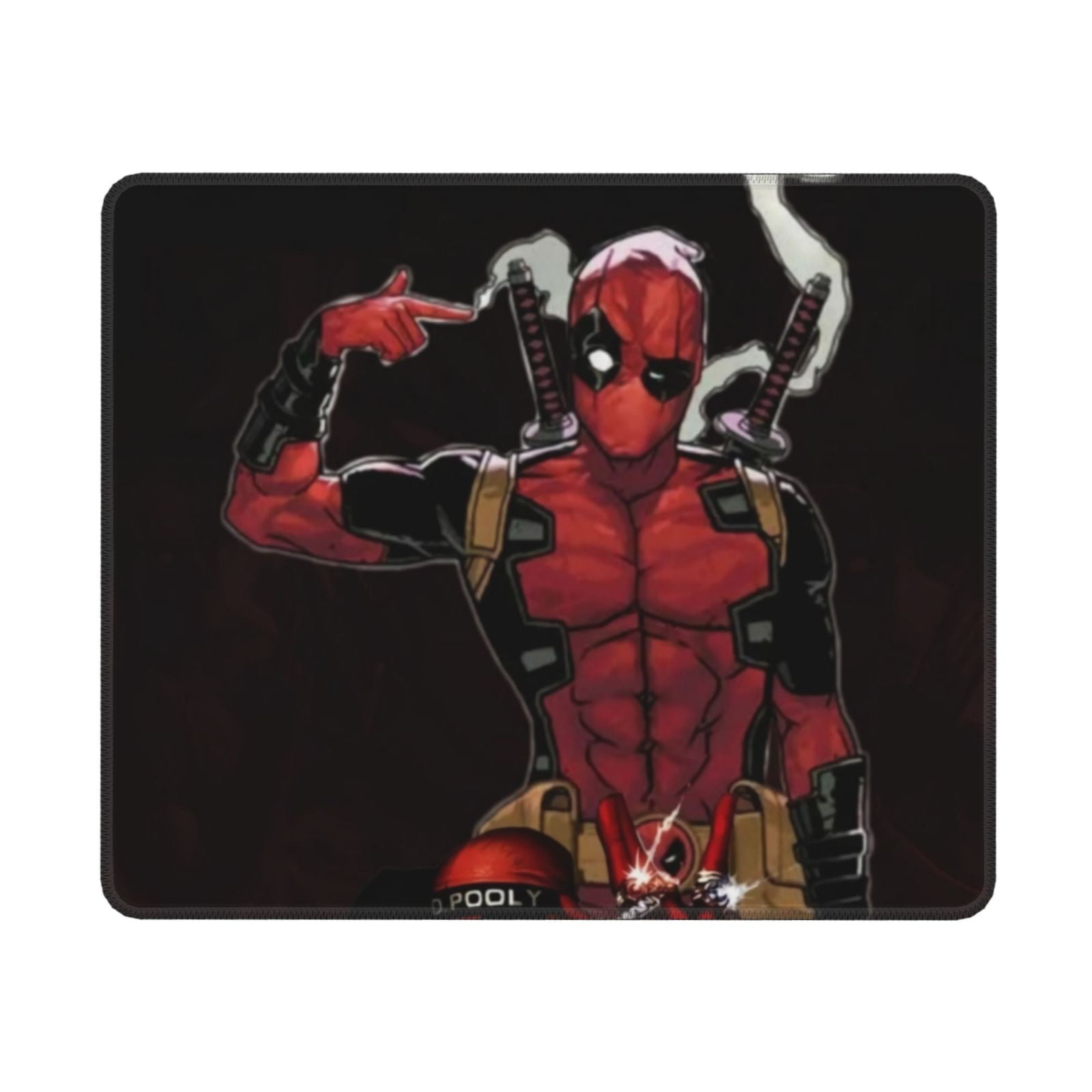 Marvel-Deadpool Mouse Pad,Extended Contour Mouse Mat for Home and ...