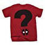 Marvel Deadpool Question Mark Red Flip T-Shirt | XXL - Walmart.com