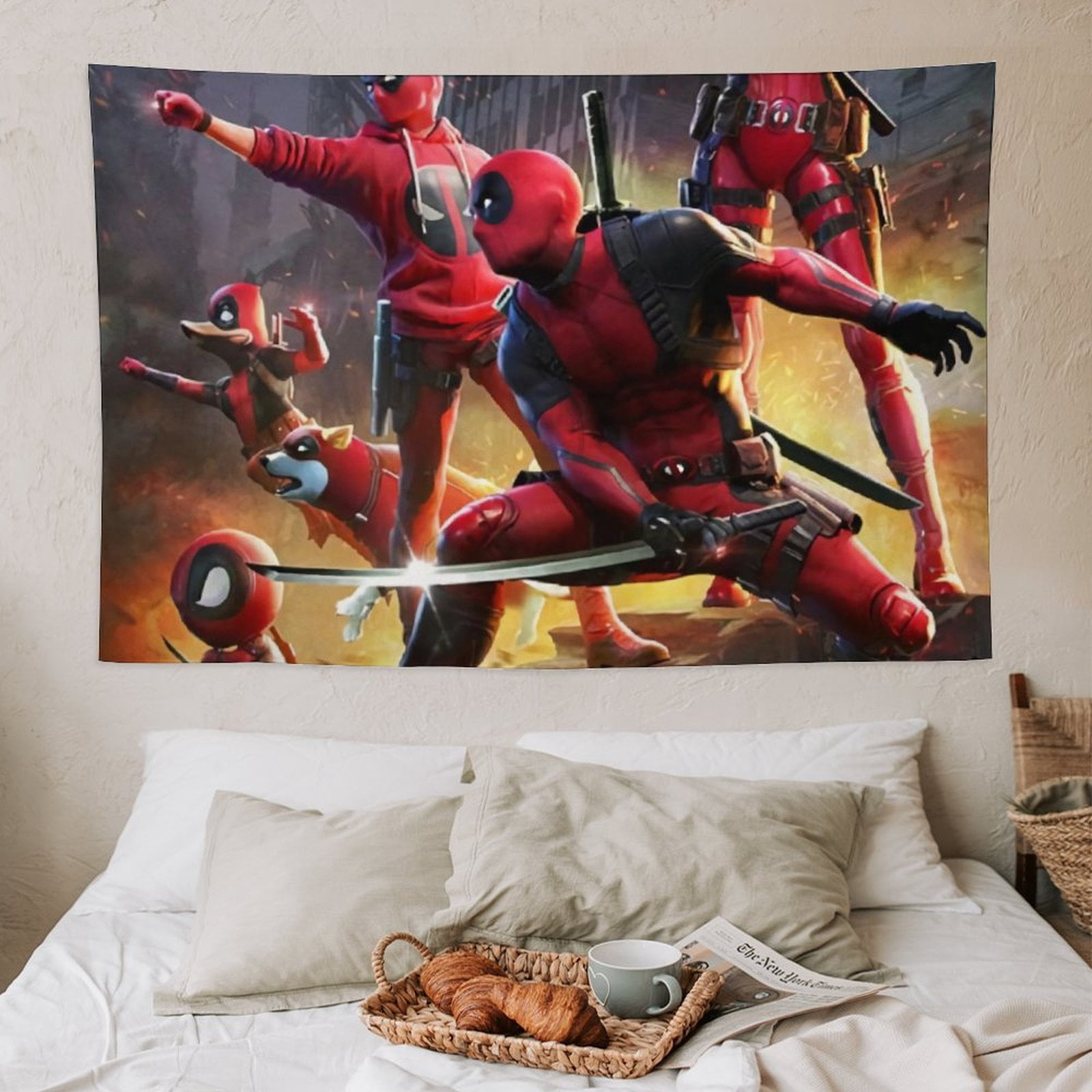 Deadpool Tapestry,Deadpool Wall Tapestry,Tapestry for bedroom,Tapestry ...