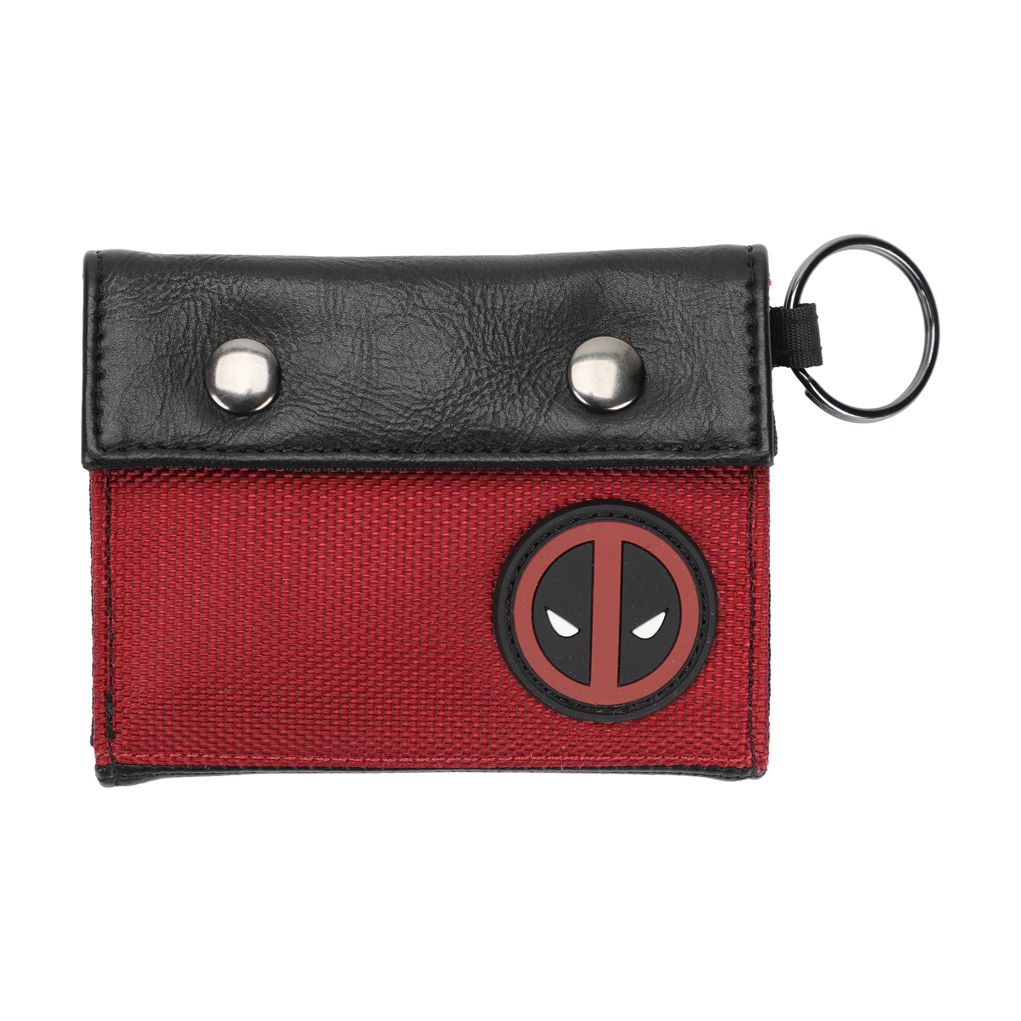 Marvel Deadpool Tri-Fold Wallet With Snap Closure - Walmart.com