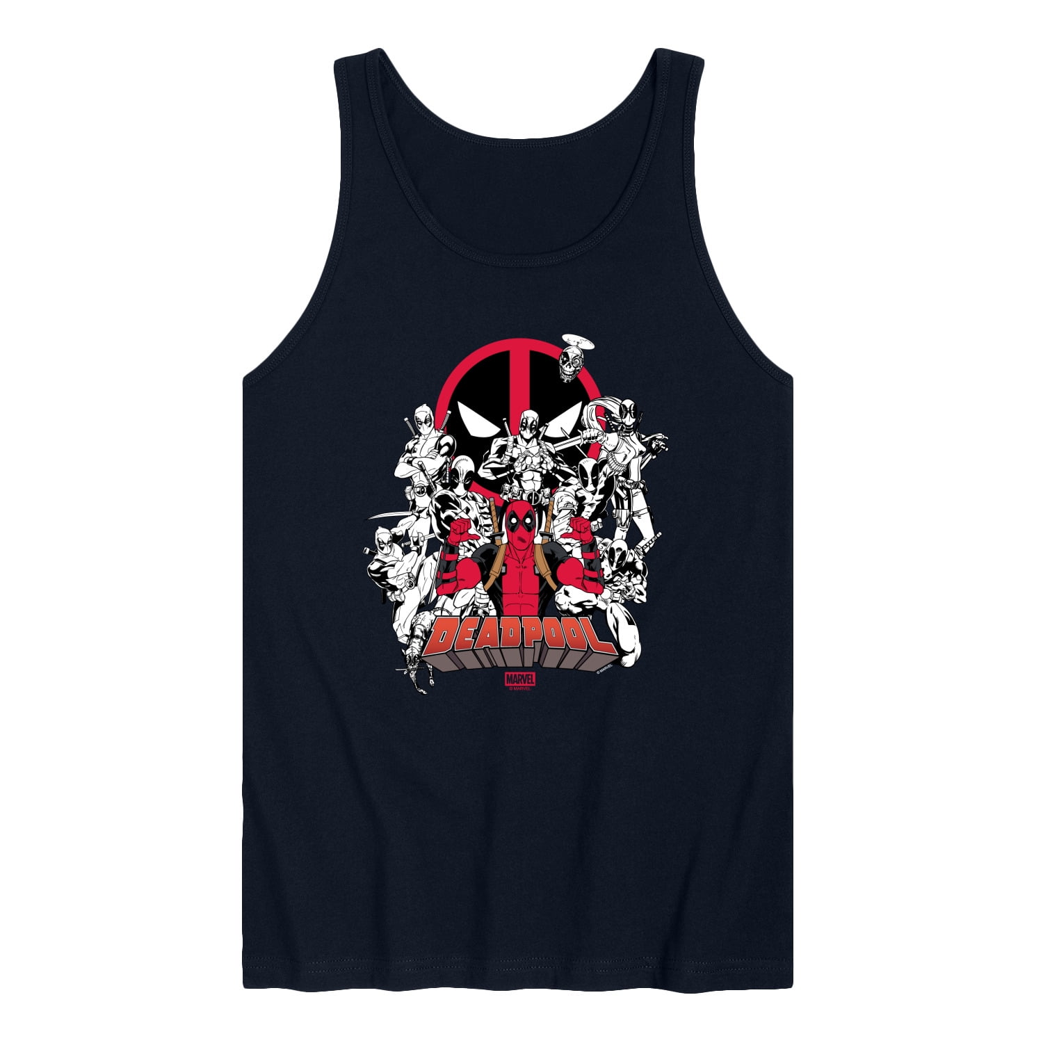 Marvel - Deadpool Variants - Men's Sleeveless Graphic Tank - Walmart.com