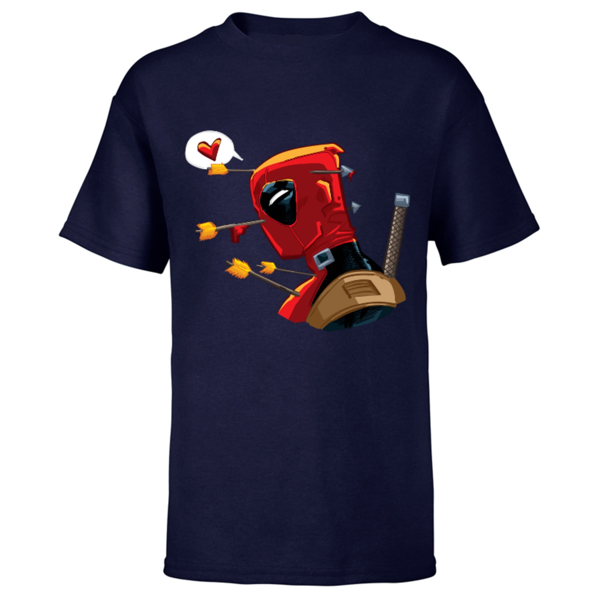 Marvel Deadpool Wade Wilson Cupid’s Arrow Valentine’s Day - Short ...