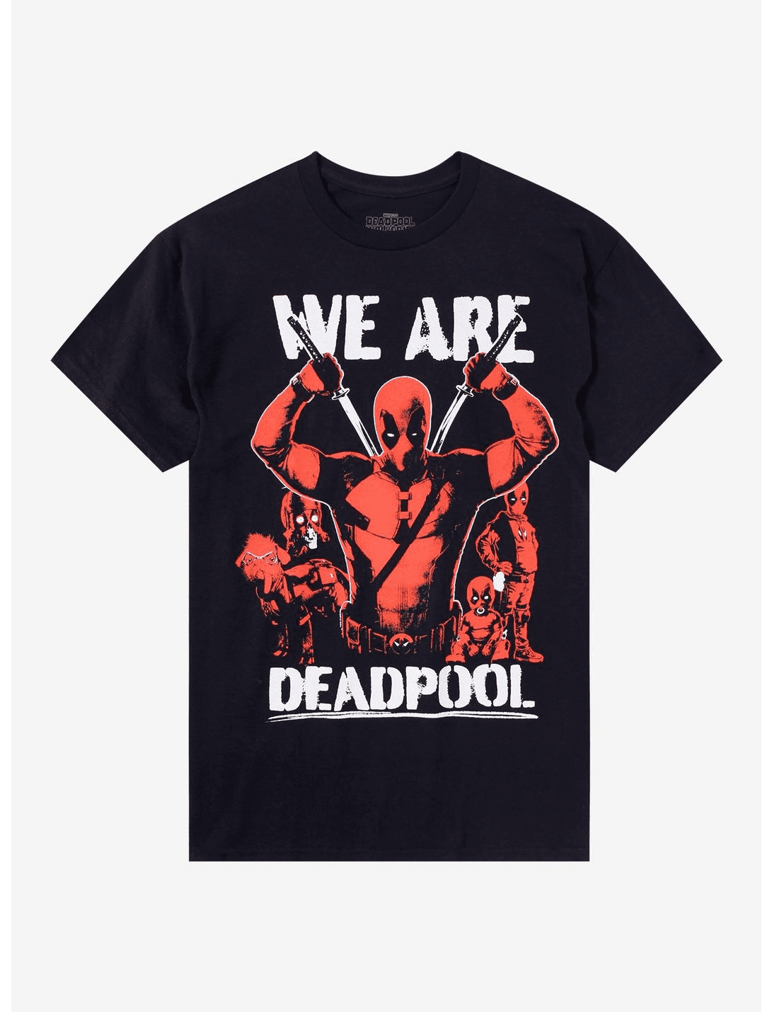 Marvel Deadpool We Are Deadpool Variants T-Shirt - Walmart.com