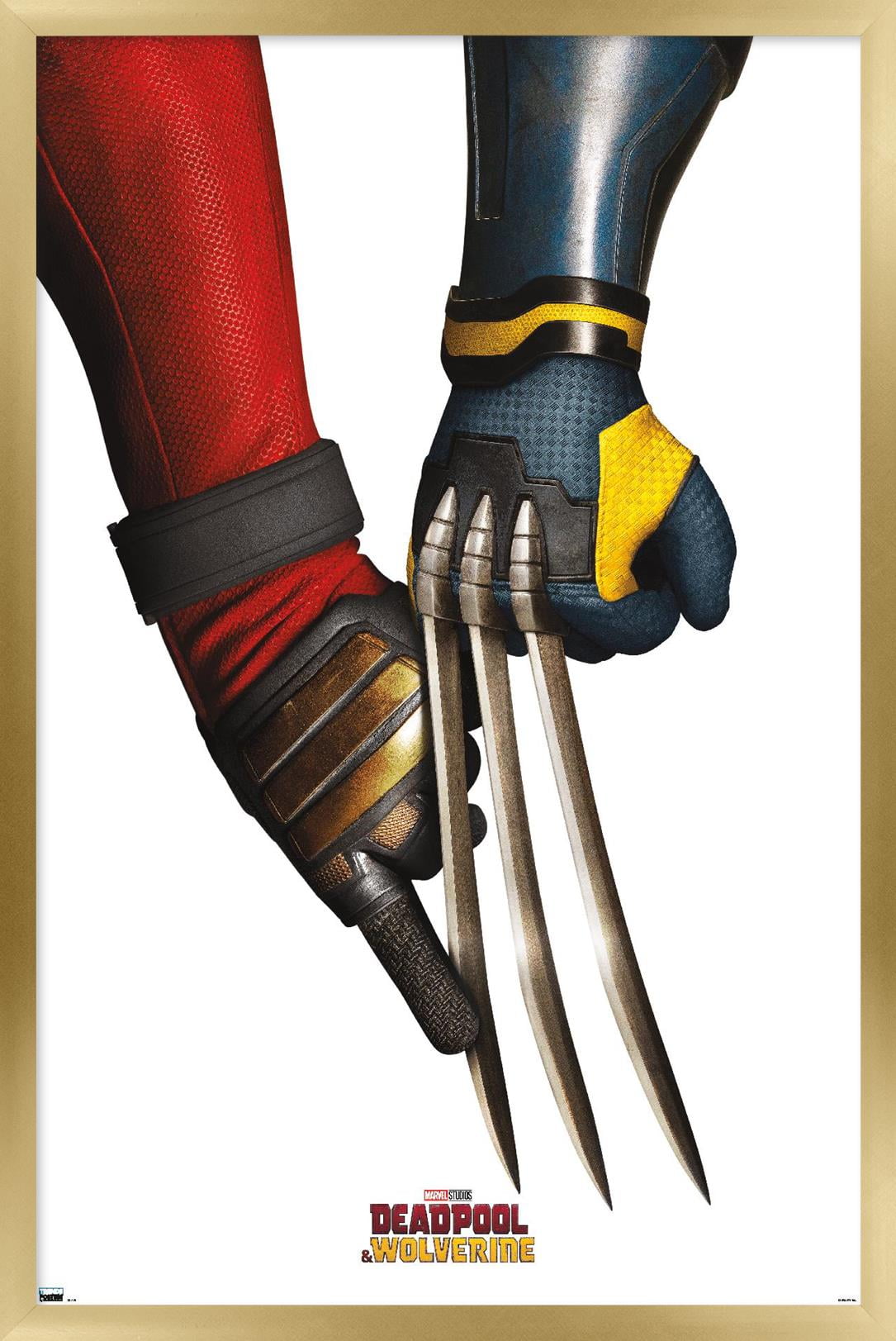 Marvel Deadpool & Wolverine - Claws Teaser One Sheet Wall Poster, 22. ...