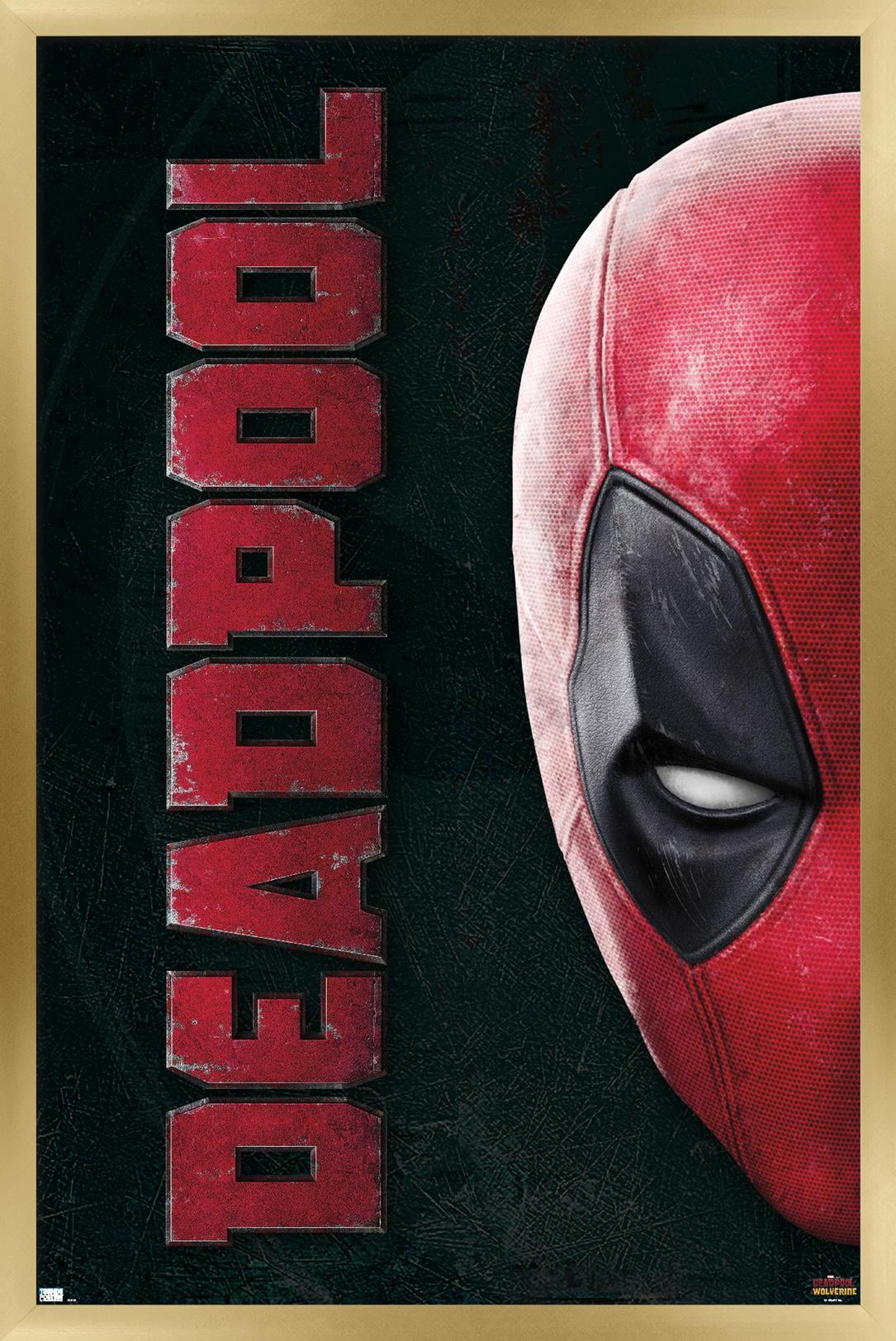 Marvel Deadpool & Wolverine - Diptych Deadpool Wall Poster, 14.725" x ...
