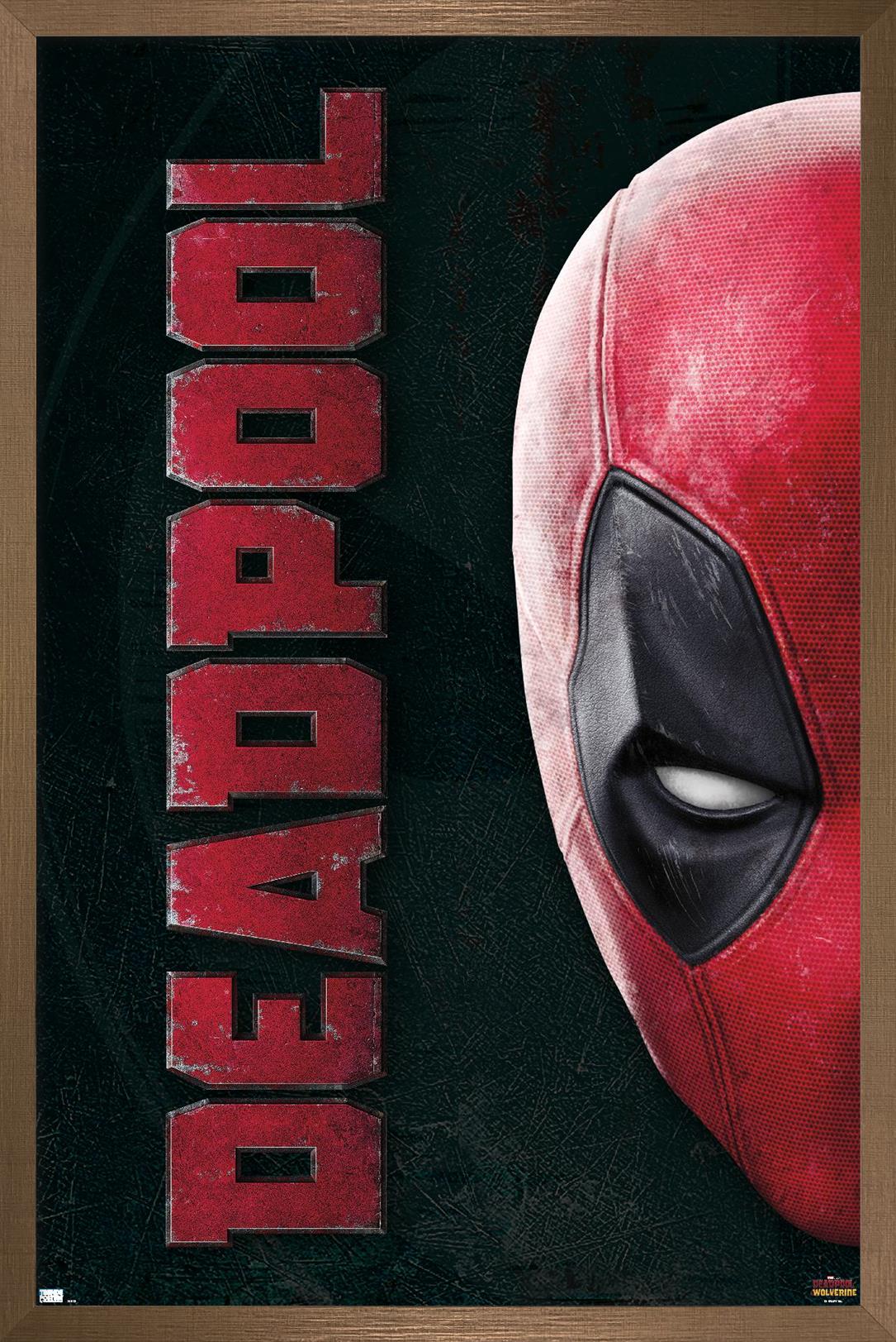 Marvel Deadpool & Wolverine - Diptych Deadpool Wall Poster, 22.375" x ...