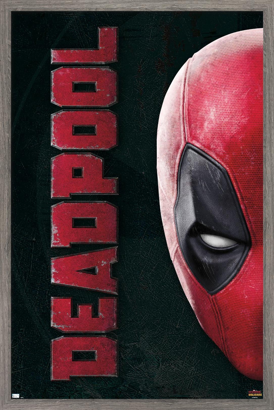 Marvel Deadpool & Wolverine - Diptych Deadpool Wall Poster, 22.375" x ...