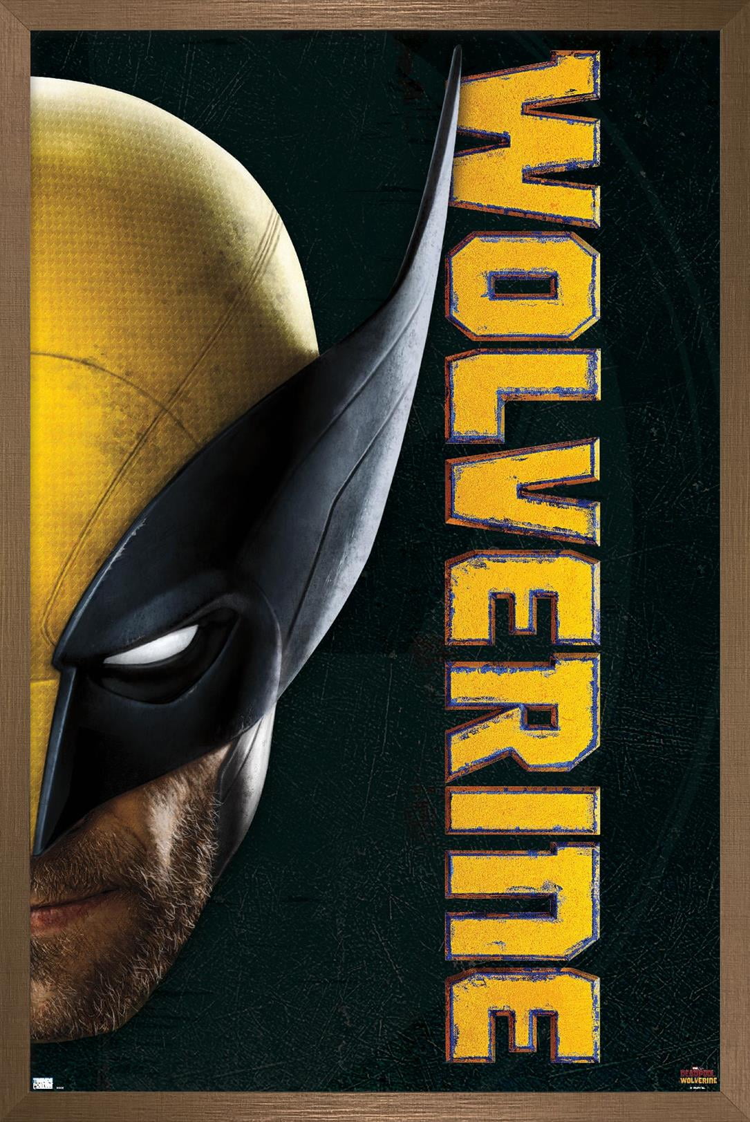 Marvel Deadpool & Wolverine - Diptych Wolverine Wall Poster, 22.375" x ...