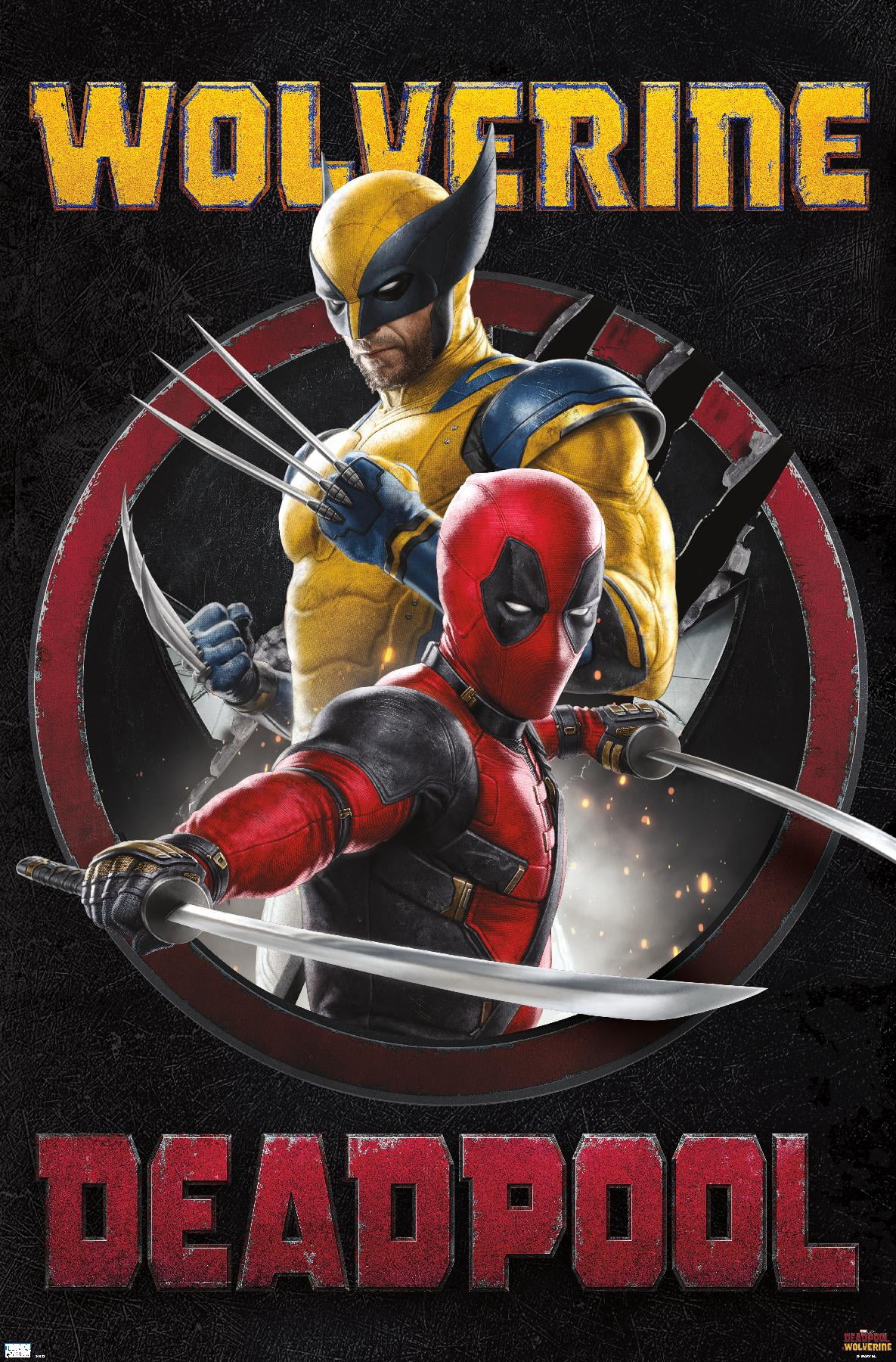 Marvel Deadpool & Wolverine - Duo Wall Poster, 22.375" x 34" - Walmart.com
