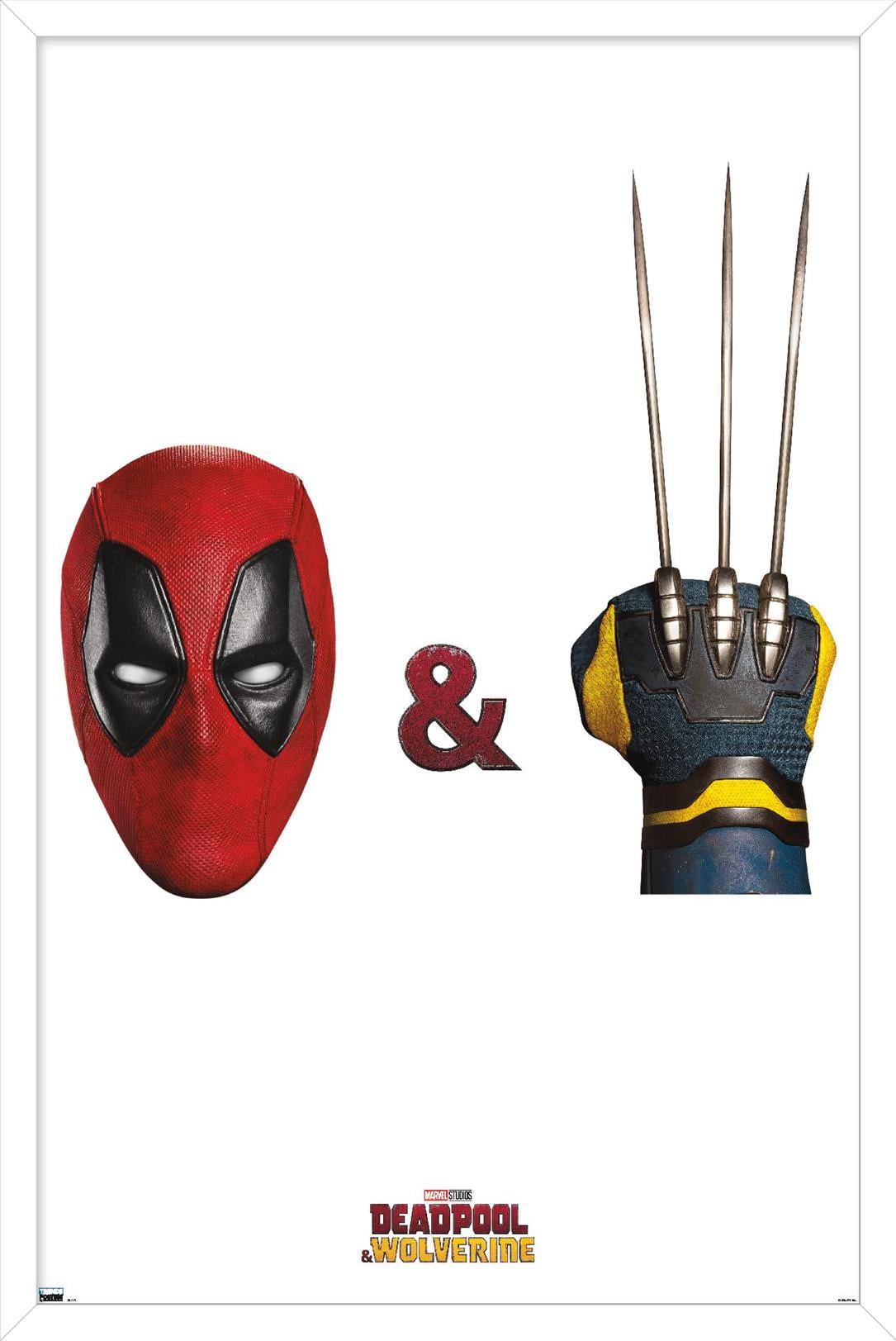 Marvel Deadpool & Wolverine - Mask and Claws One Sheet Wall Poster, 22. ...