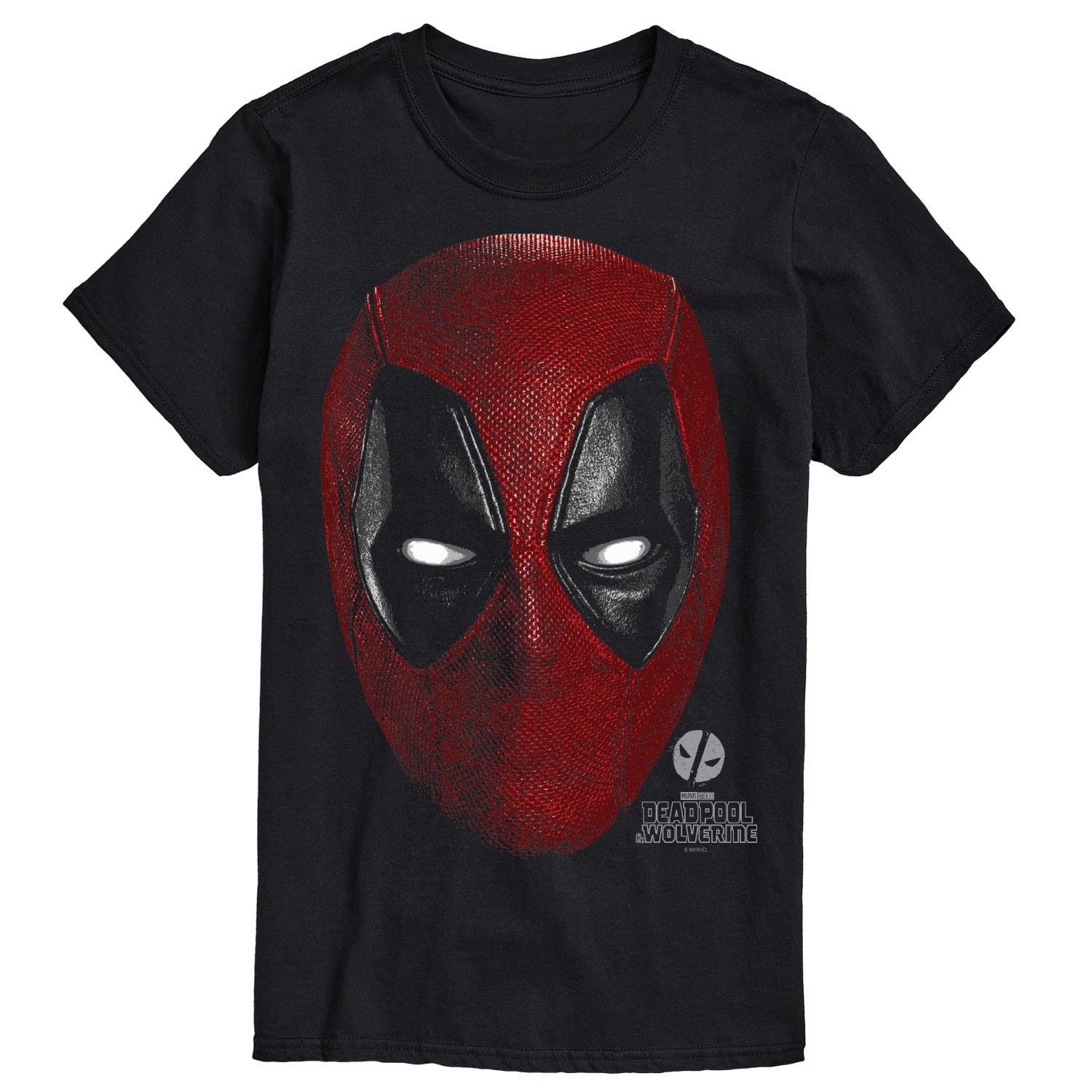 Marvel Deadpool & Wolverine - Oversized Face - Men's Short Sleeve ...
