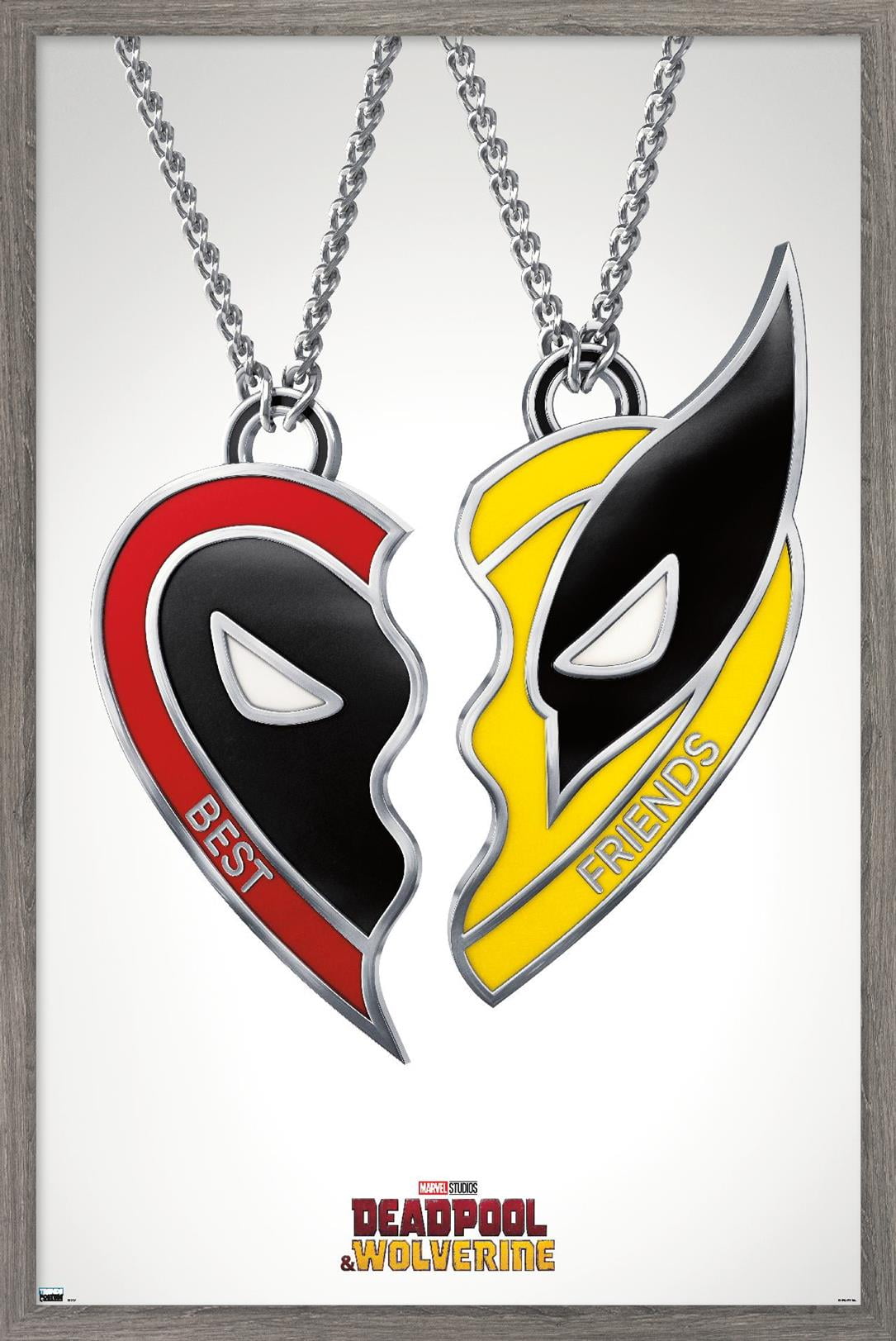 Marvel Deadpool & Wolverine - Teaser One Sheet Wall Poster, 14.725" x ...