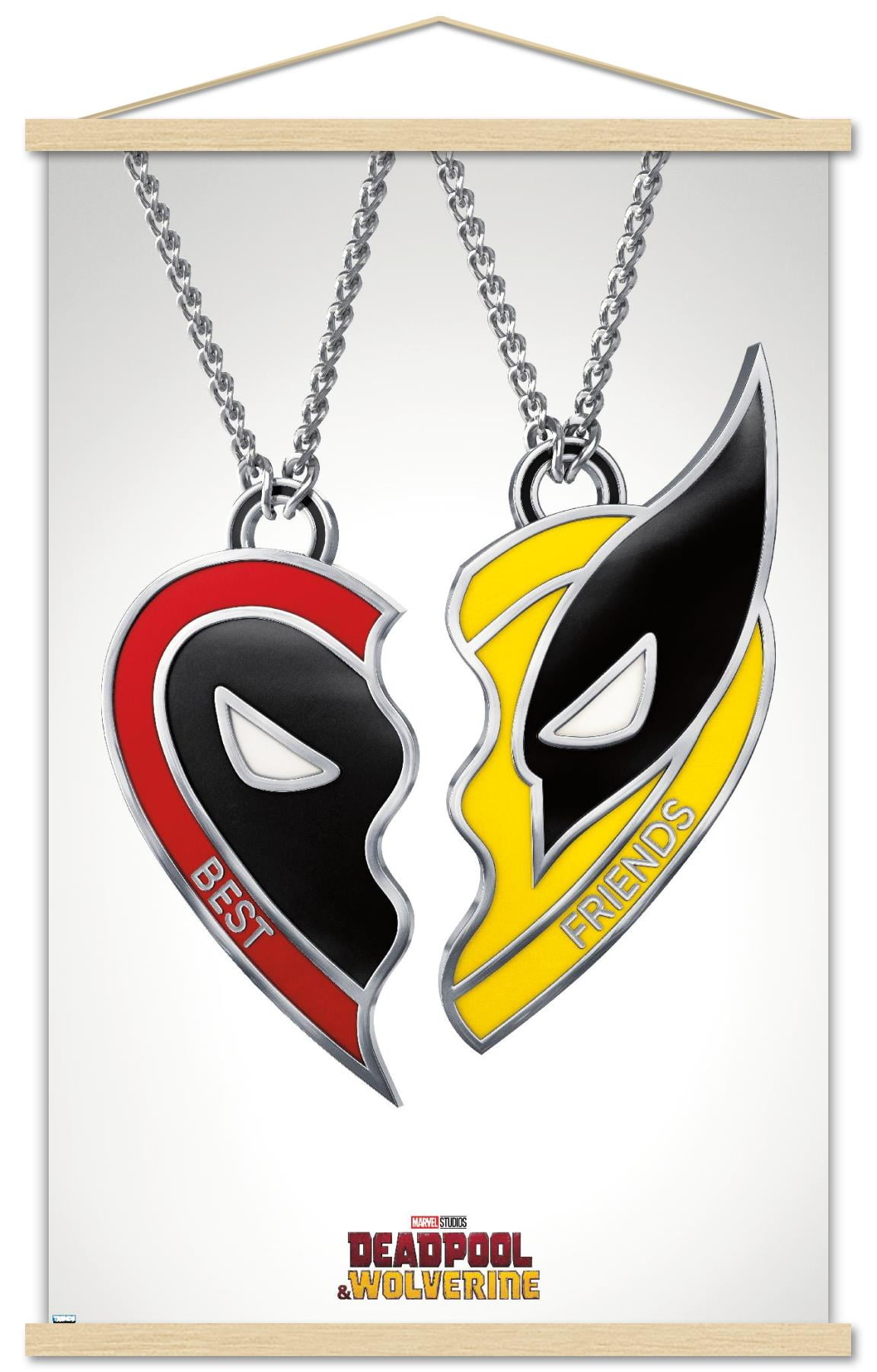 Marvel Deadpool & Wolverine - Teaser One Sheet Wall Poster with ...