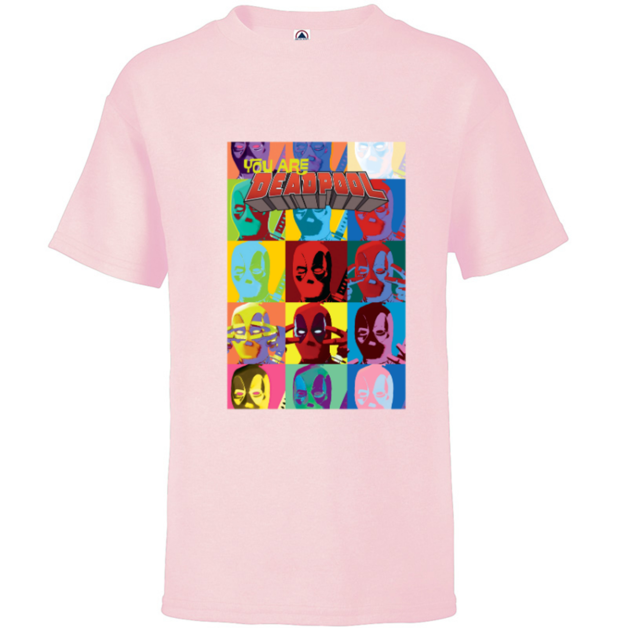 Marvel Deadpool You Are Deadpool Mask Faces Comic Cover Art - Short ...