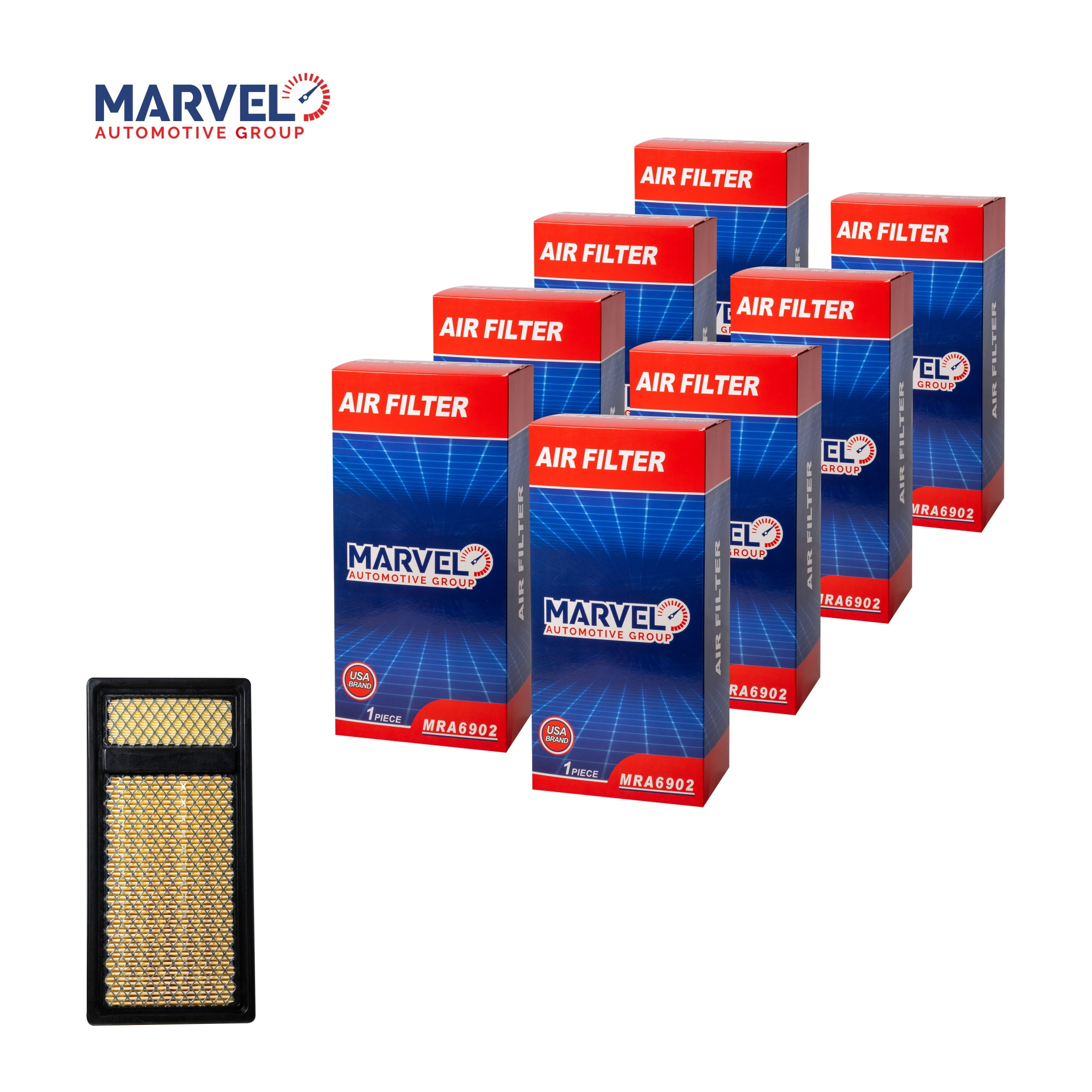 Marvel Diesel Air Filter MRA6902 (FA1902; BC3Z-9601-A) Fits Ford F-250 ...