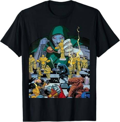 Marvel Doctor Doom Doomwar #3 Comic Cover T-Shirt - Walmart.com
