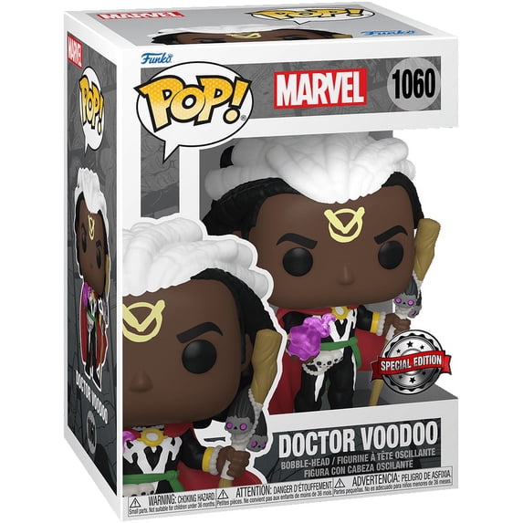 Marvel: Doctor Voodoo Funko Pop! Vinyl Bobbleheads Figure #1060 ...