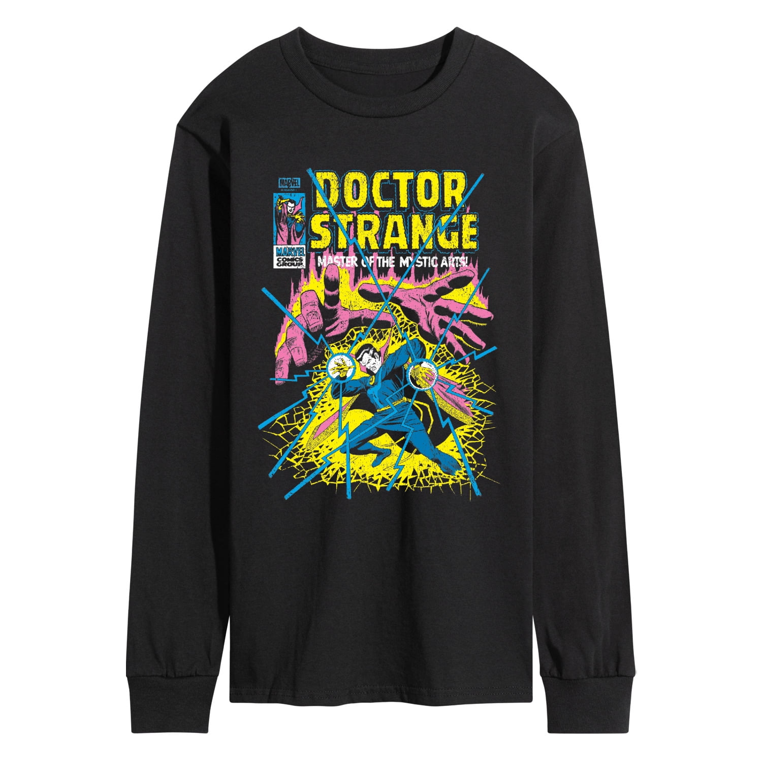 Marvel - Dr. Strange Comic - Men's Long Sleeve Graphic T-Shirt ...