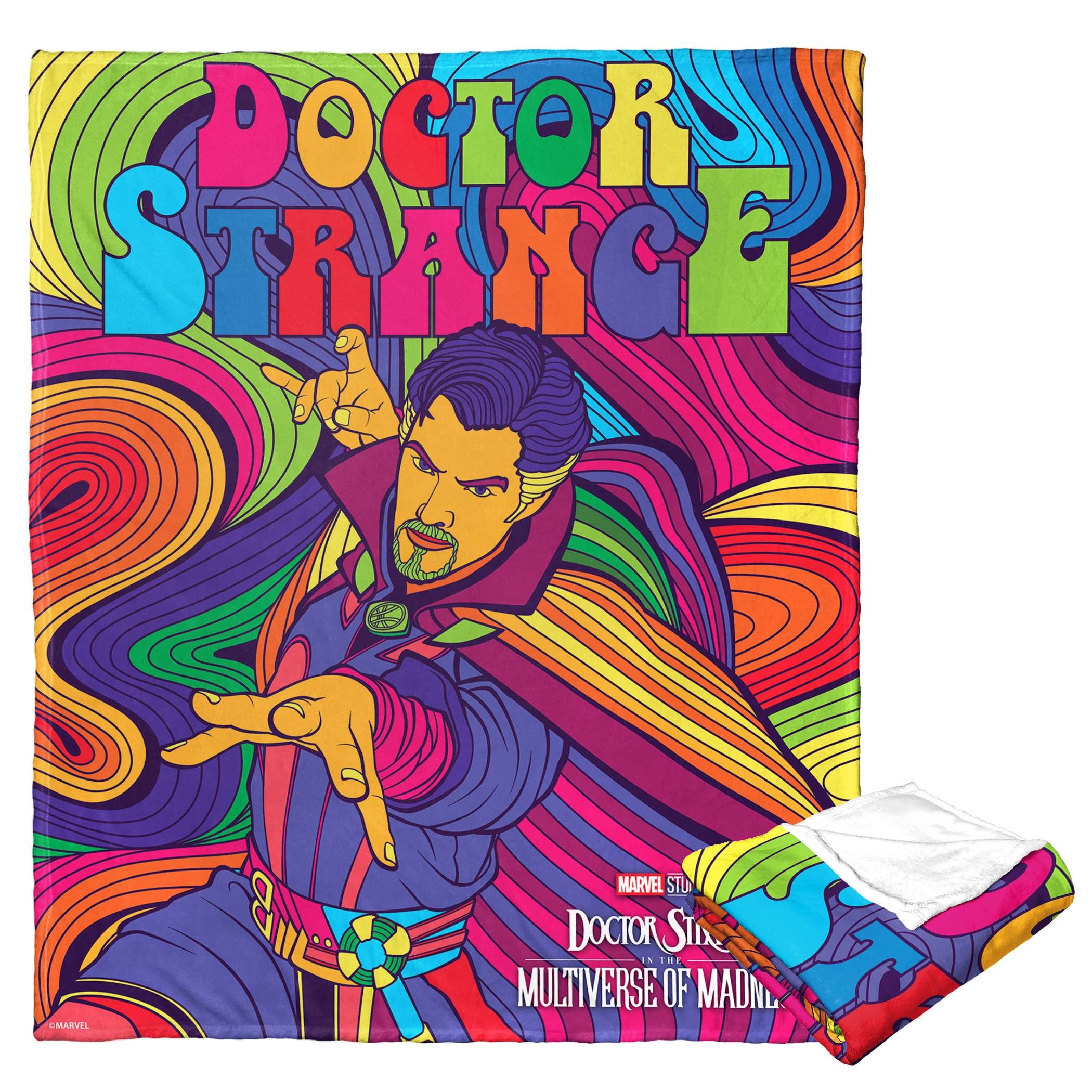 Marvel Dr. Strange Pyschadelic Strange Kids Silk Touch Throw Blanket ...
