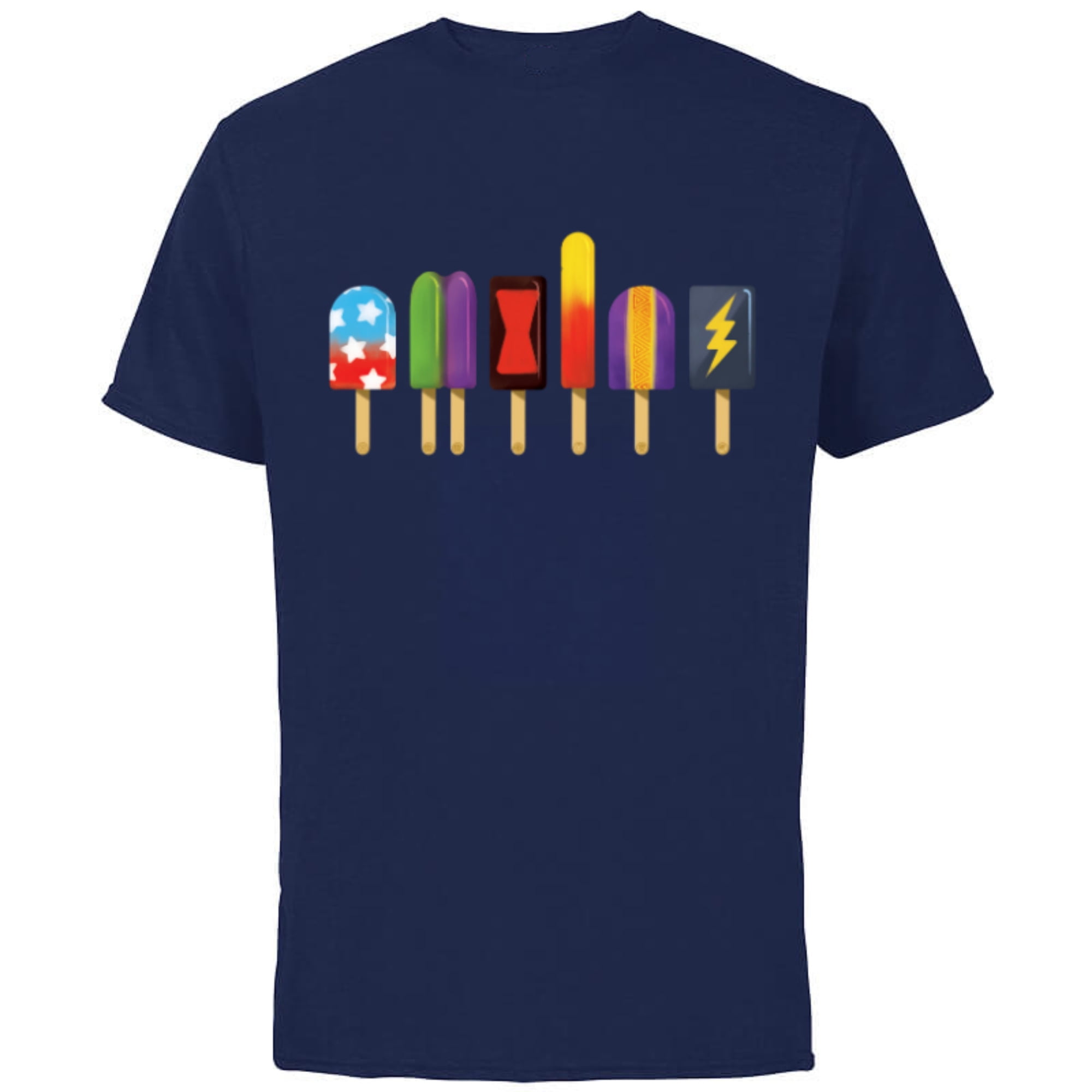 Marvel Eat The Universe Avengers Summer Popsicles - Short Sleeve Cotton ...