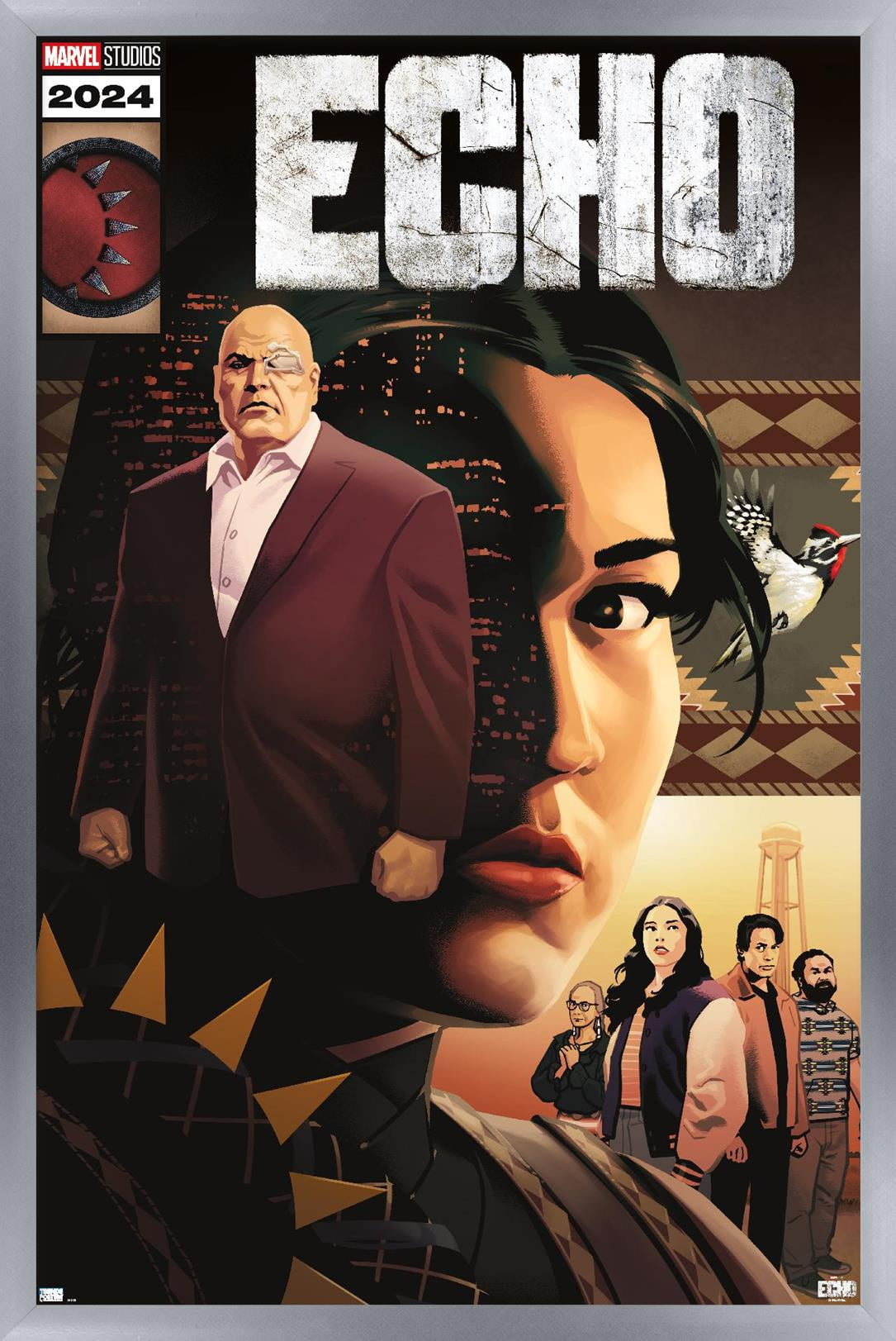 Marvel Echo - Comic Cover Wall Poster, 14.725" x 22.375" Framed - Walmart.com