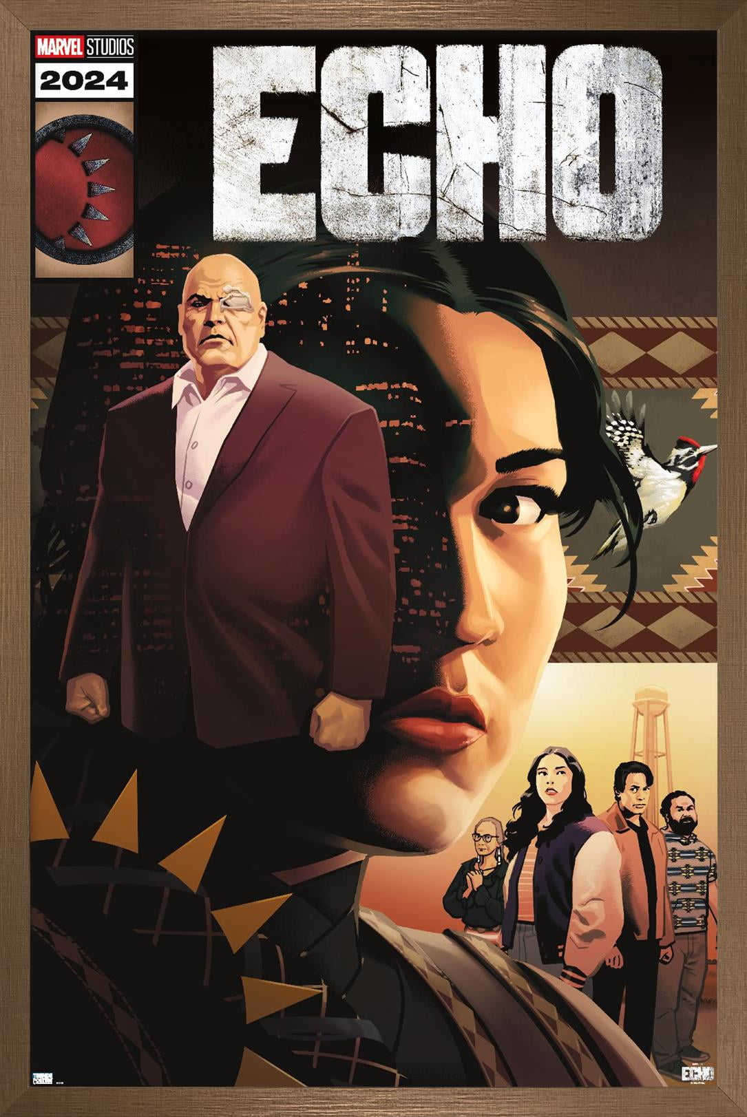 Marvel Echo - Comic Cover Wall Poster, 22.375" x 34" Framed - Walmart.com