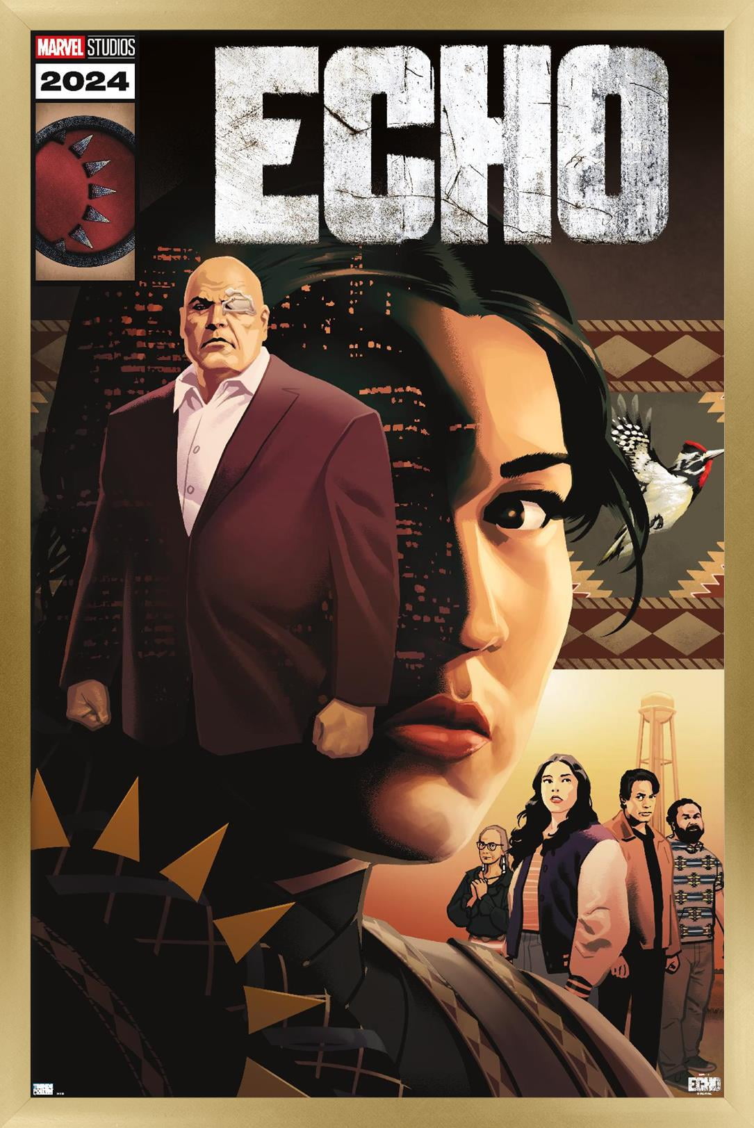 Marvel Echo - Comic Cover Wall Poster, 22.375" x 34" Framed - Walmart.com