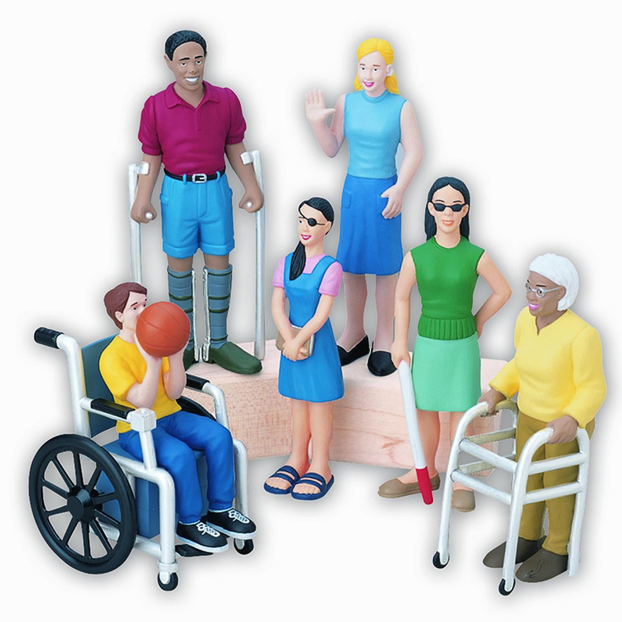 Creative Minds Block Play Friends With Diverse Abilities - Walmart.com