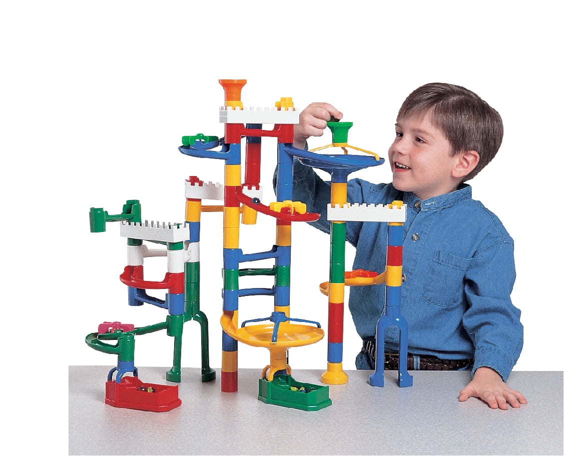 Marvel Education Manipulative Marble Run Toy Set - Walmart.com